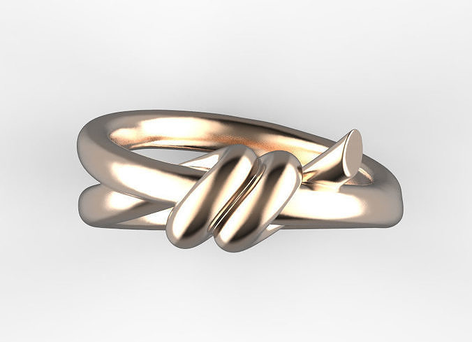 ring knot 3D model 3D printable | CGTrader