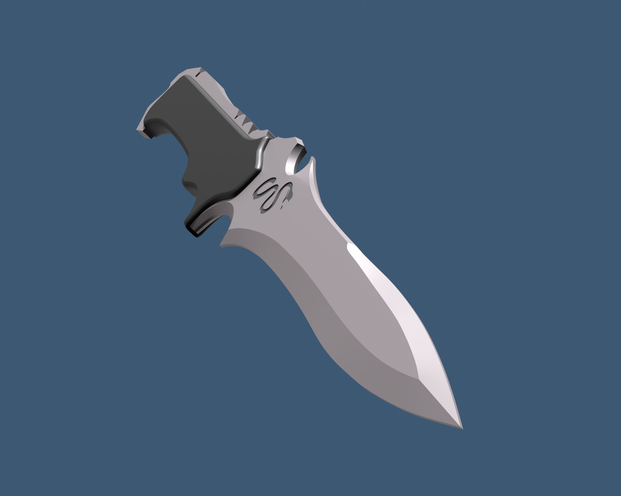 Resident Evil 4 Remake - Fighting Knife - Krausers Knife - Leon 3D ...