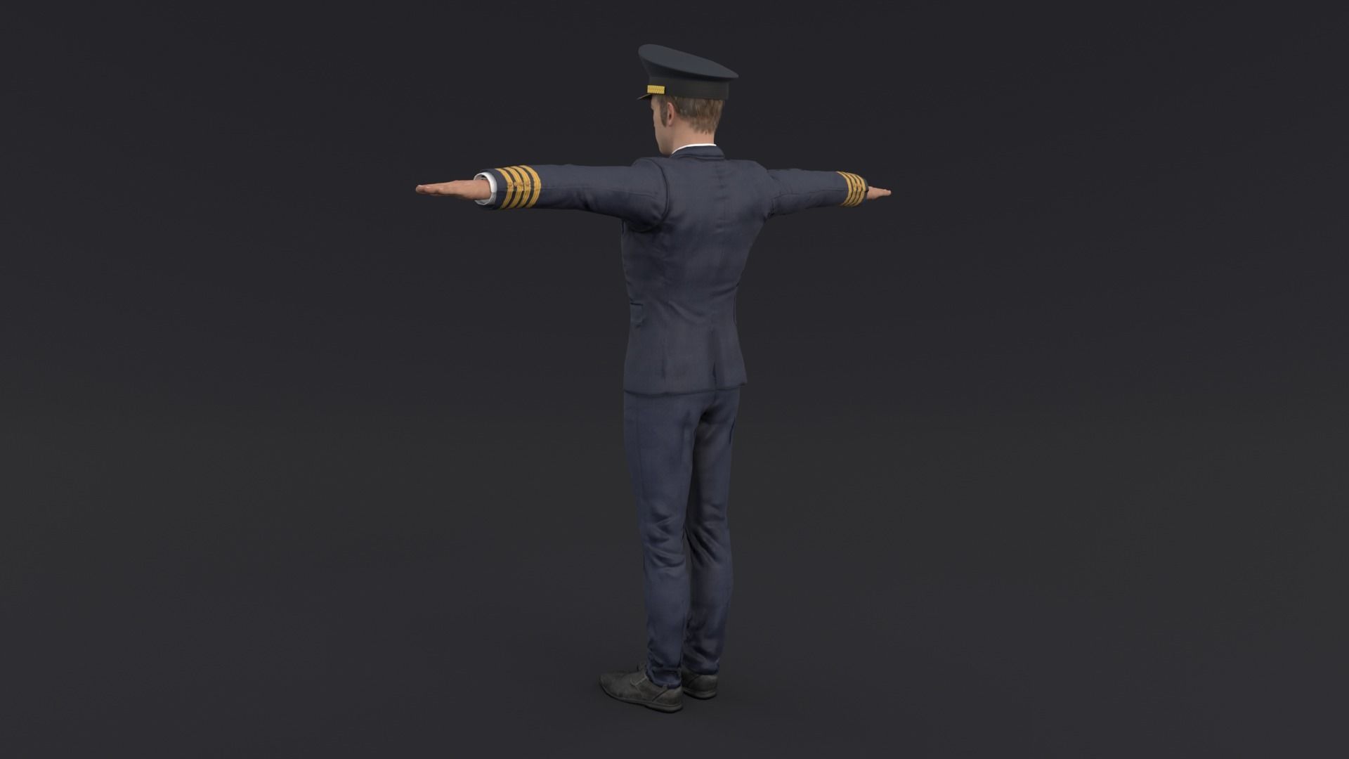 3D model Pilot Rigged 3D model VR / AR / low-poly | CGTrader