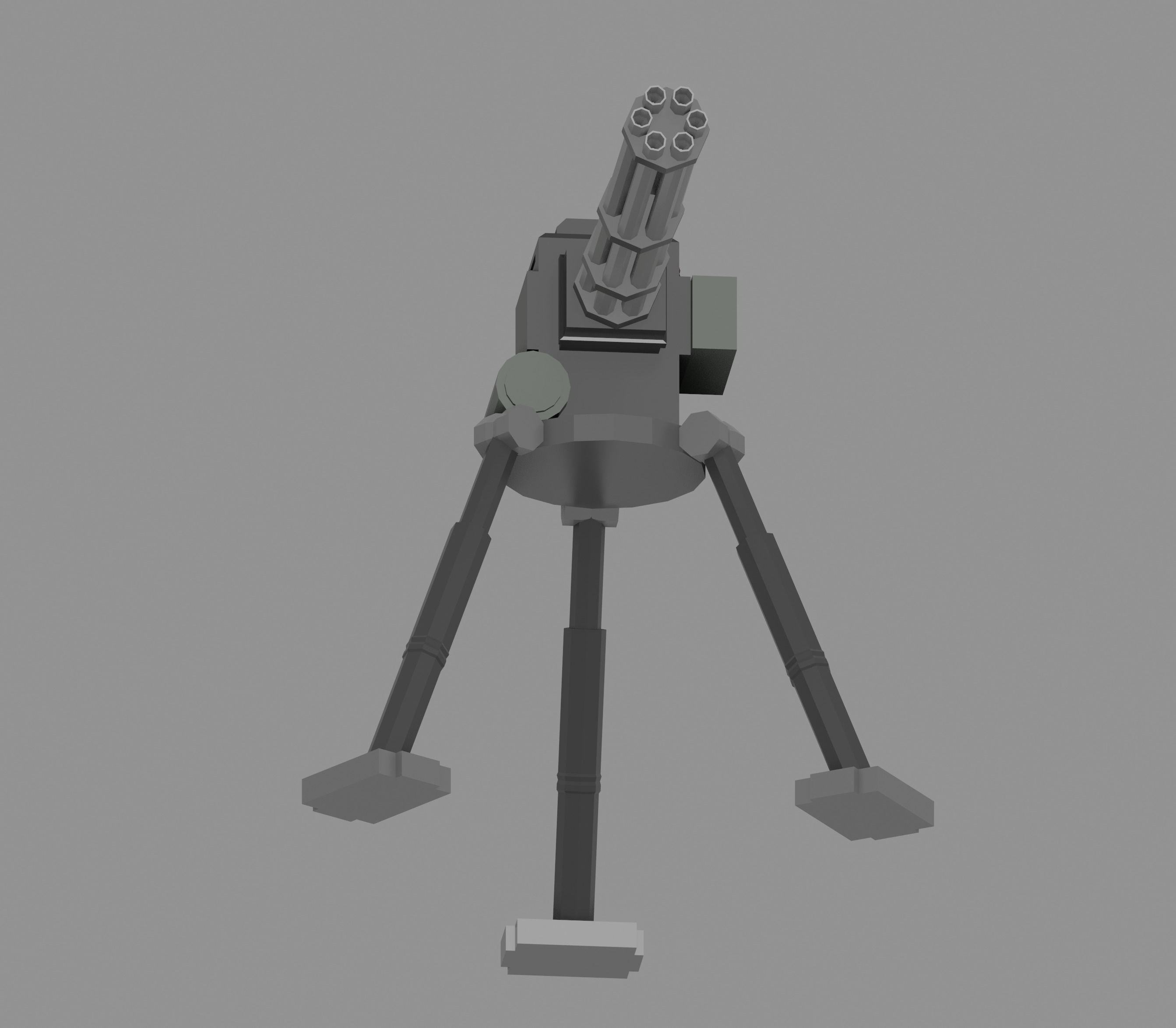 3D model Sentry Gun VR / AR / low-poly | CGTrader