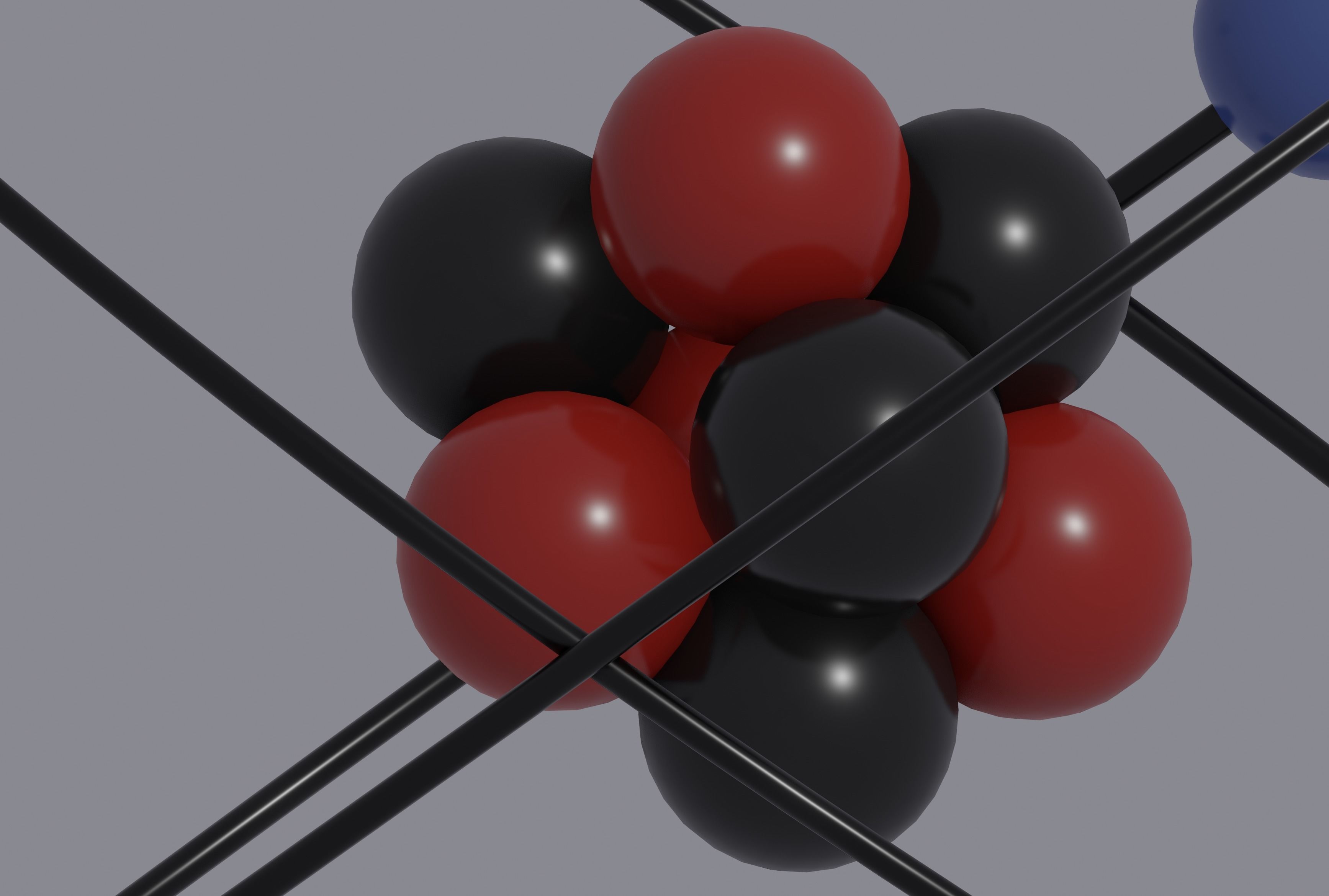 3D model Atom model VR / AR / low-poly | CGTrader