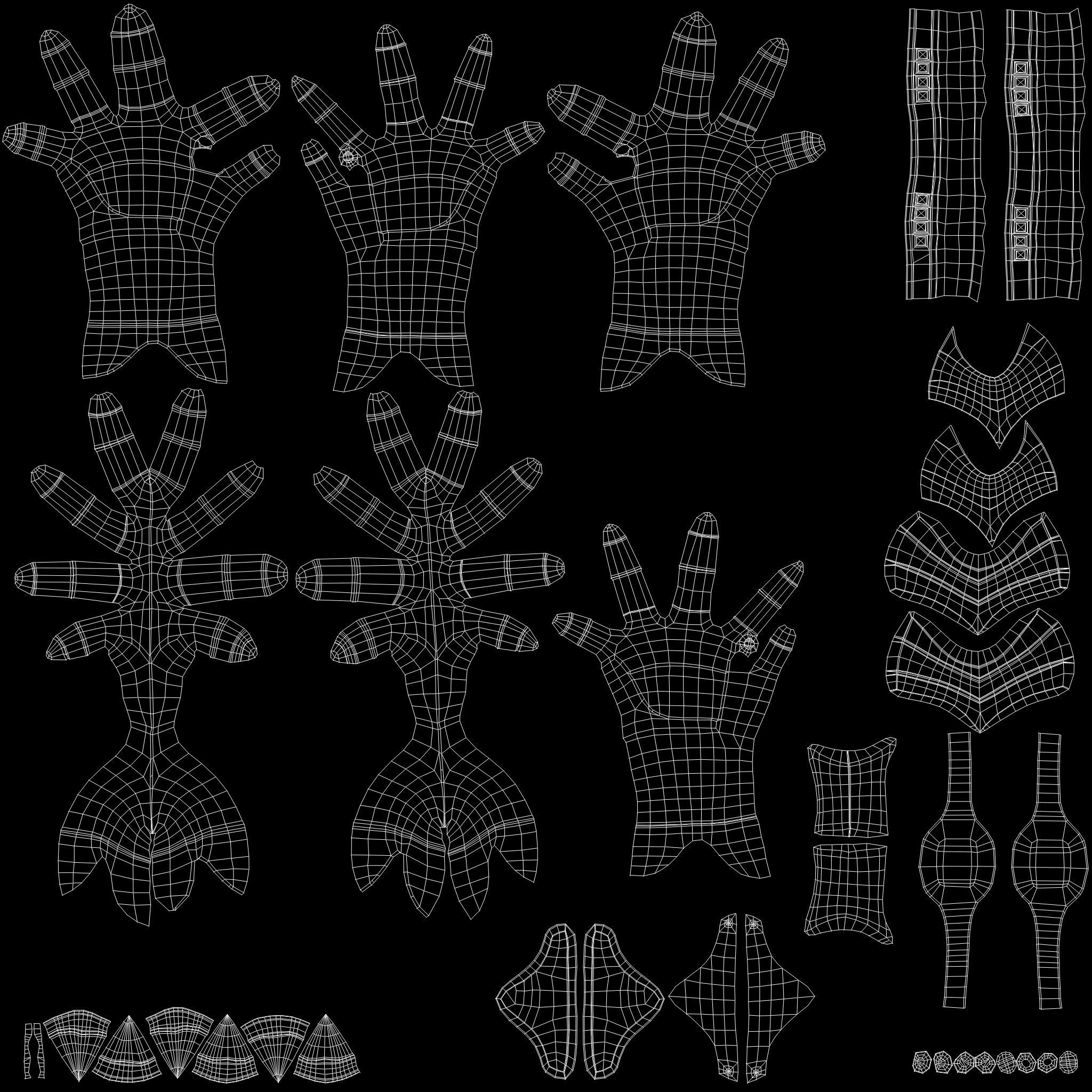 3D model Female Black Sci-Fi Futuristic Full Body Armour Suit VR / AR ...