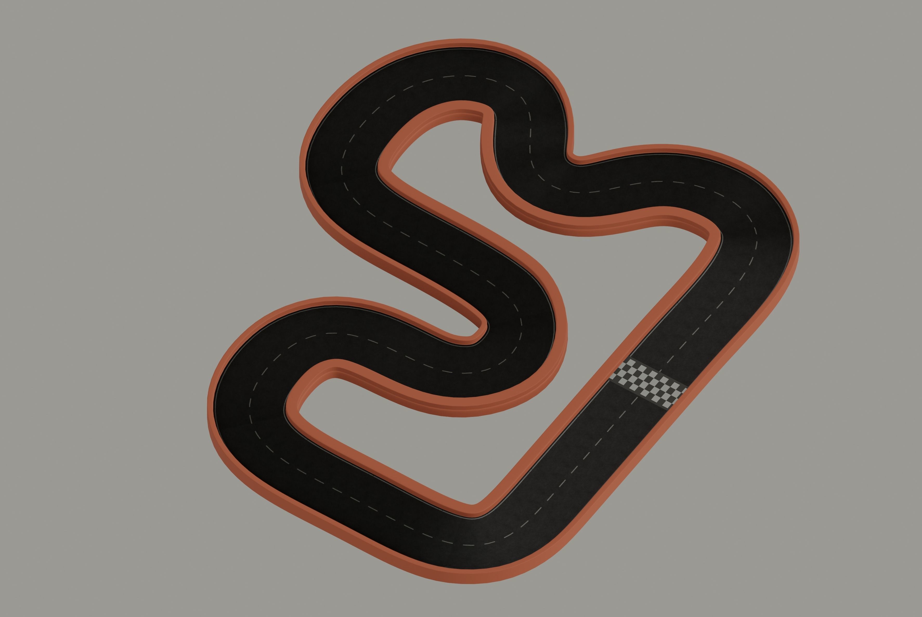 Race Track 3D model | CGTrader