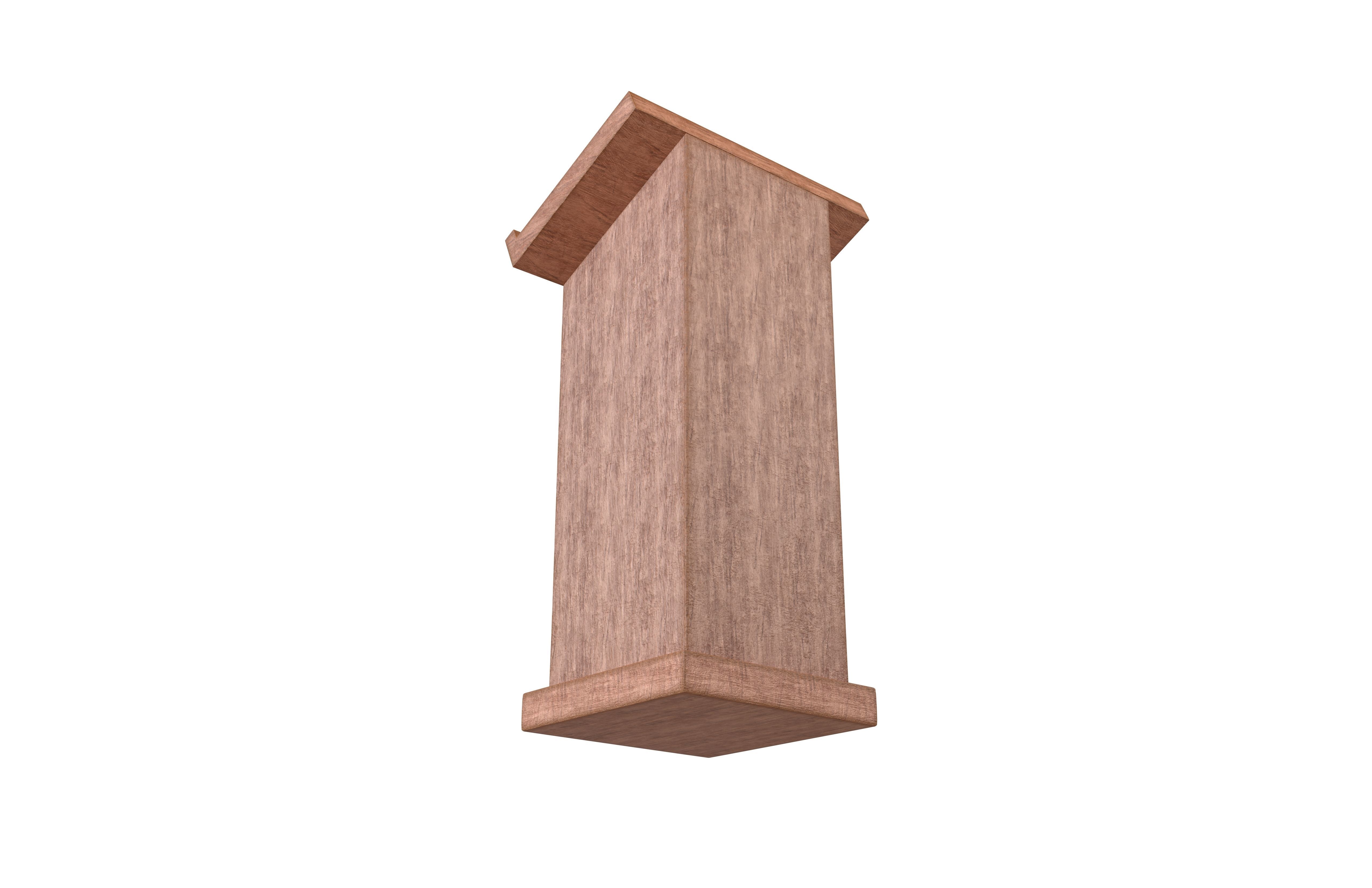 3D model Lectern v1 002 VR / AR / low-poly | CGTrader