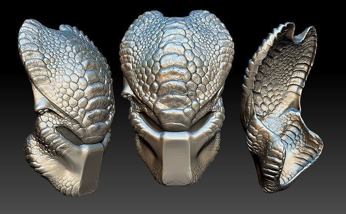 croc hunter predator 3D model 3D printable | CGTrader