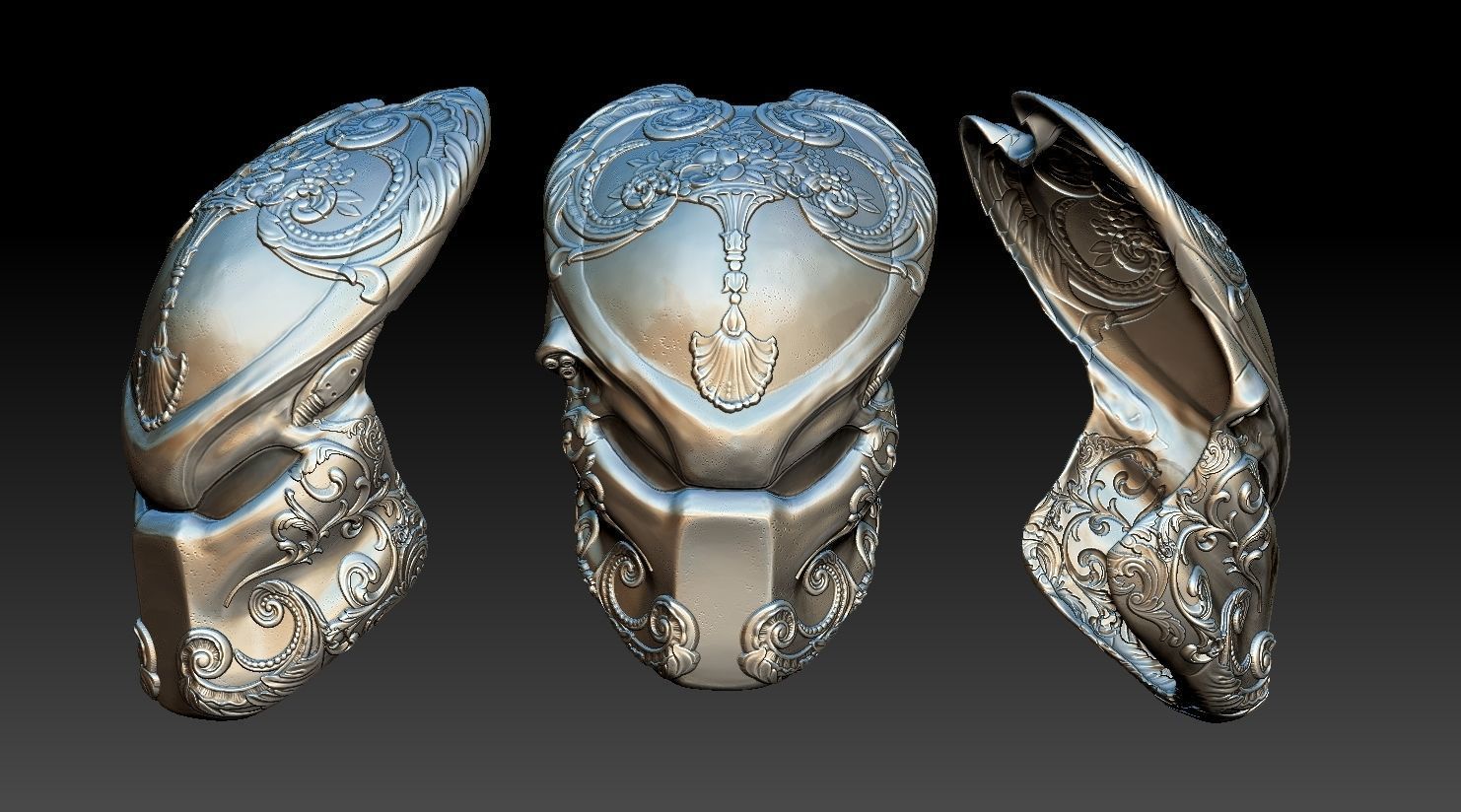 predator helmet pack 3D model 3D printable | CGTrader