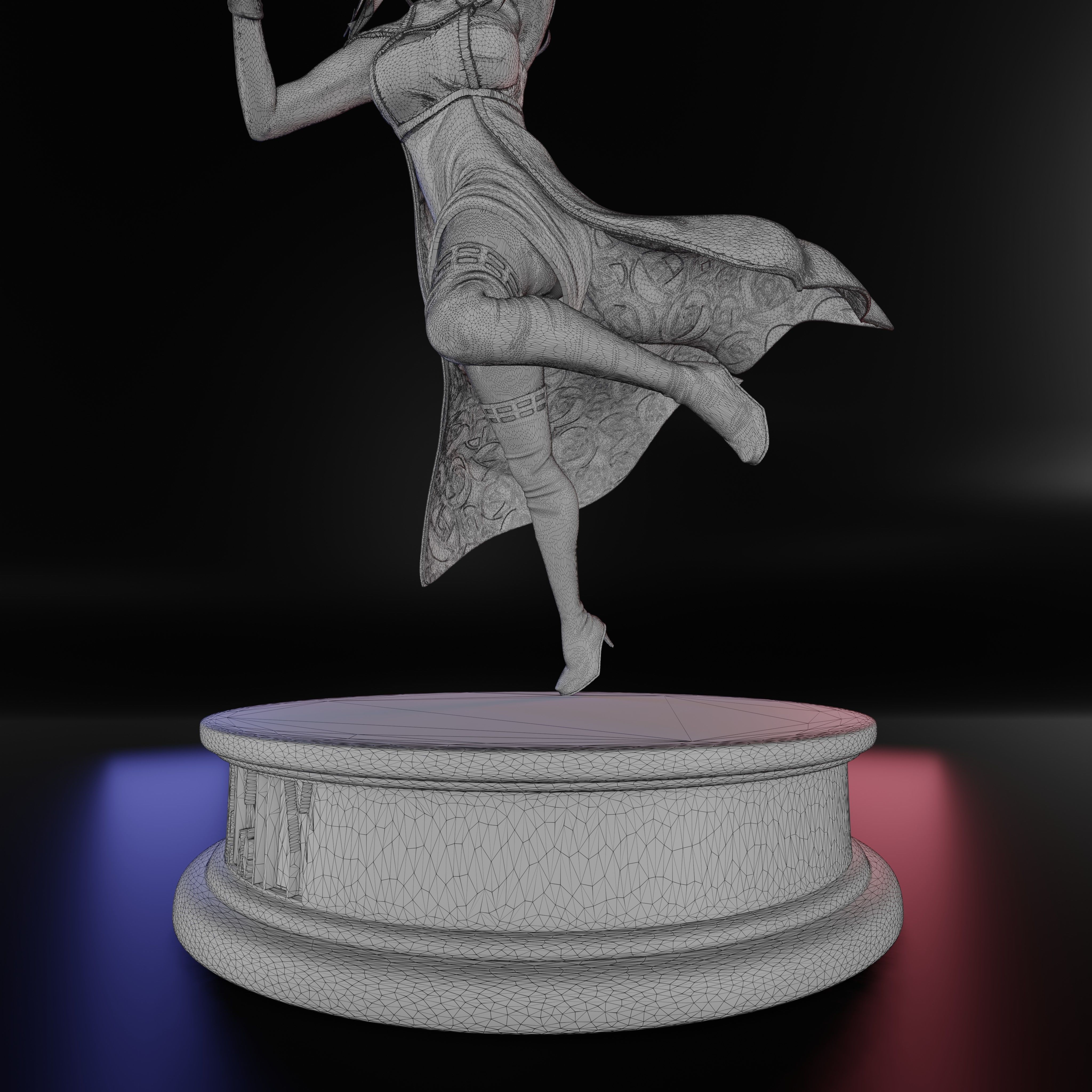 Yor Forger 3d sculpture 3D model 3D printable | CGTrader