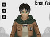 3D model Eren Yeager- Attack on titan- Game Ready 3D model - Fully ...