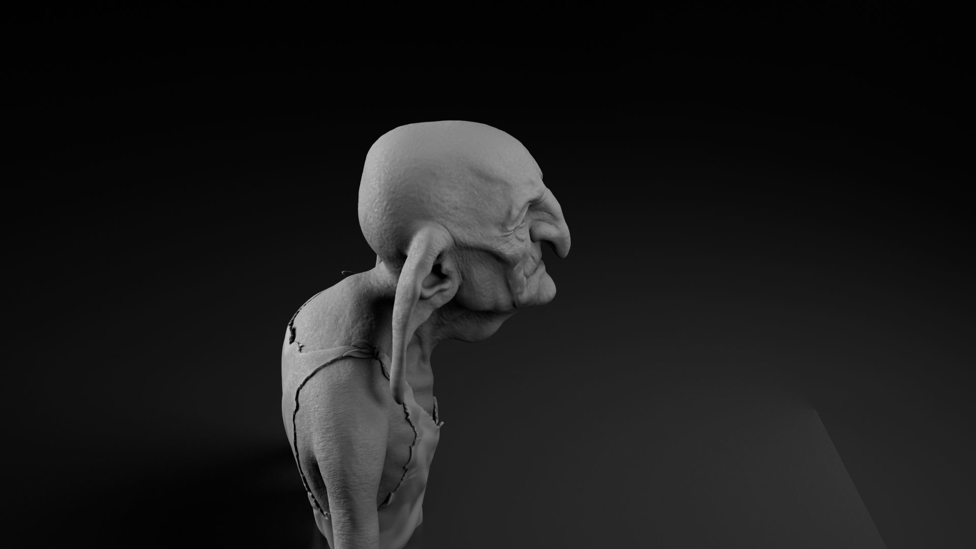 Timothy Bateson - Kreacher - Harry Potter 3D model 3D printable | CGTrader