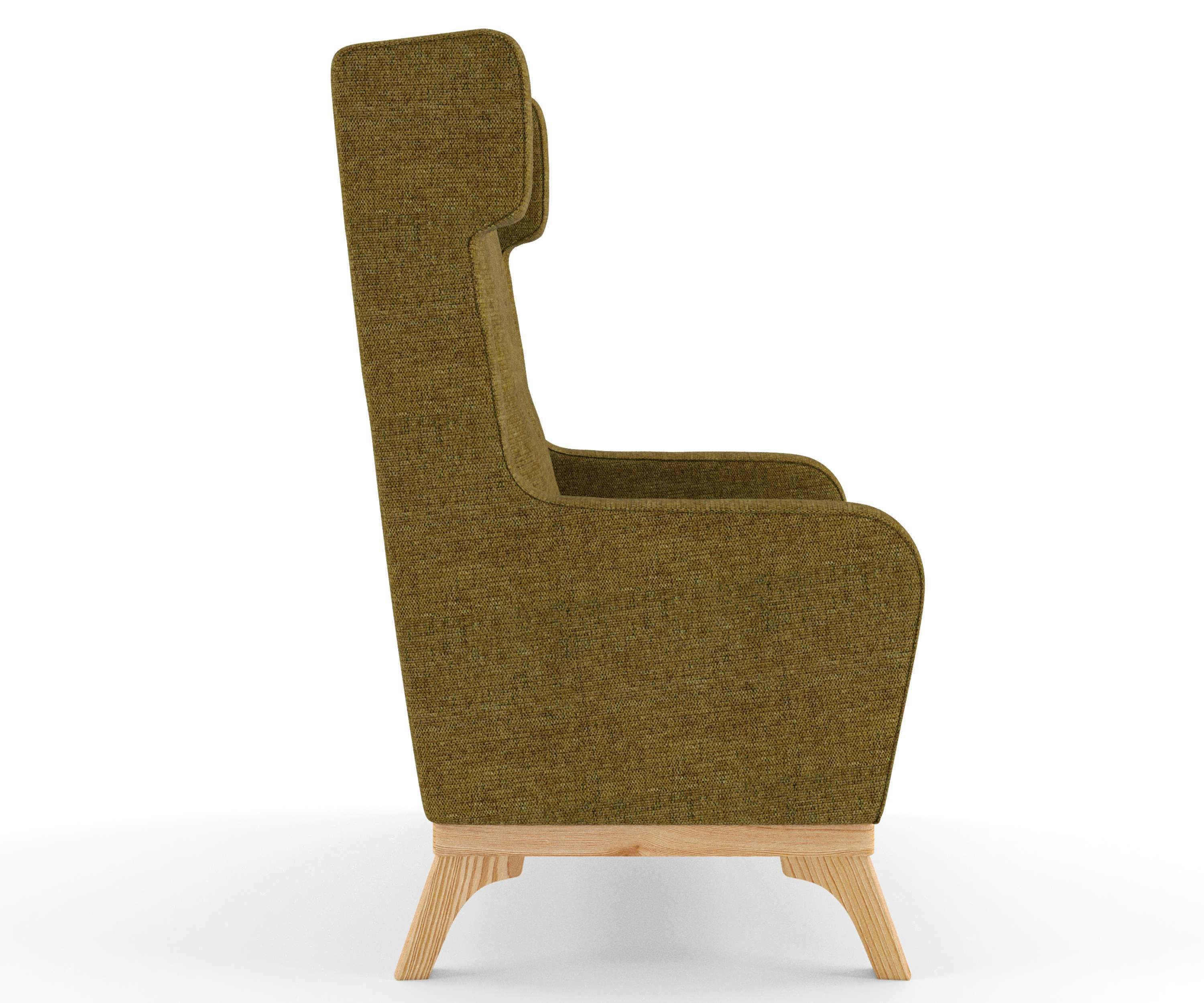 Petros Wing Back Armchair 3D model | CGTrader