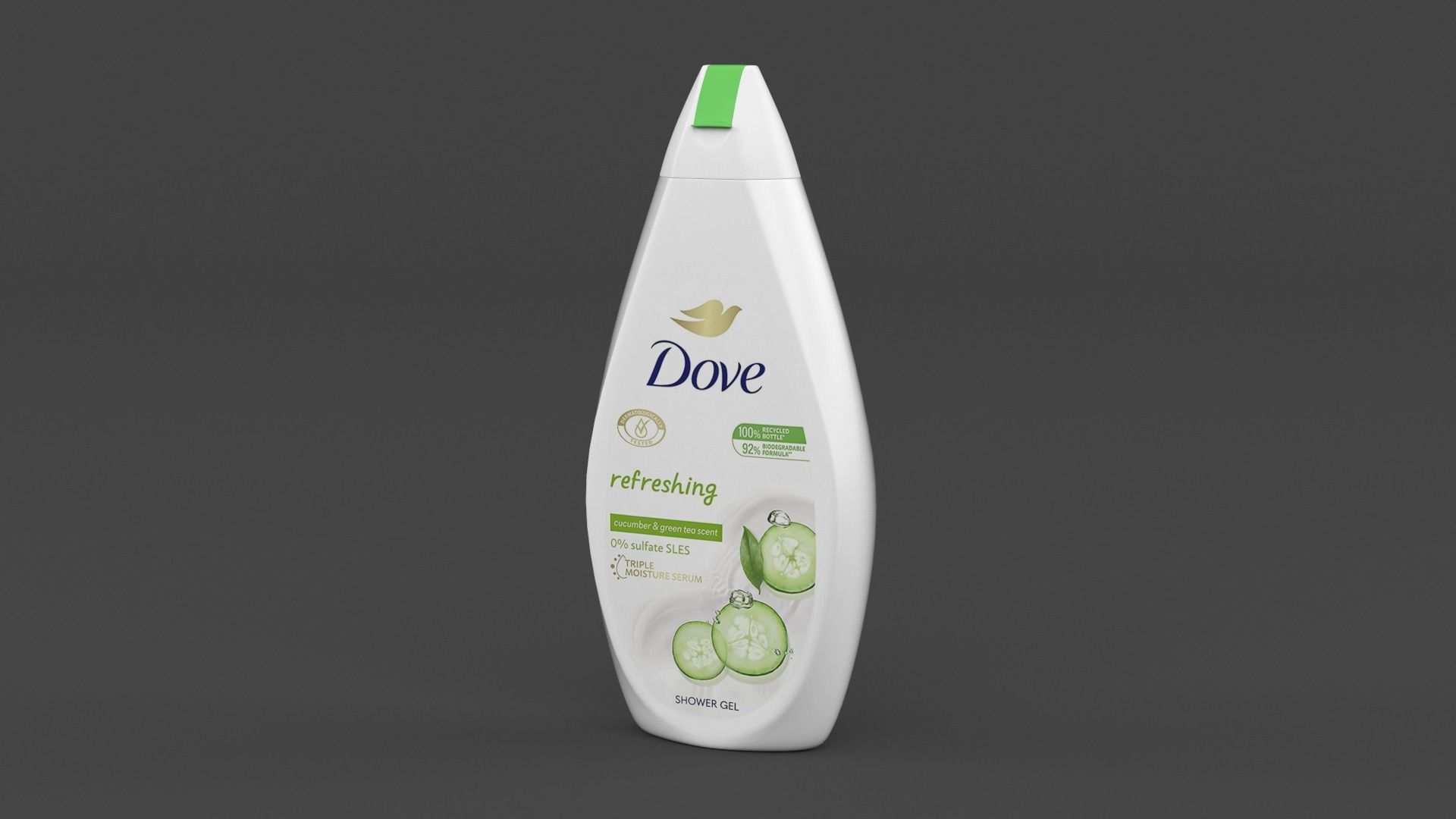 Dove Shower Gel 3D model | CGTrader