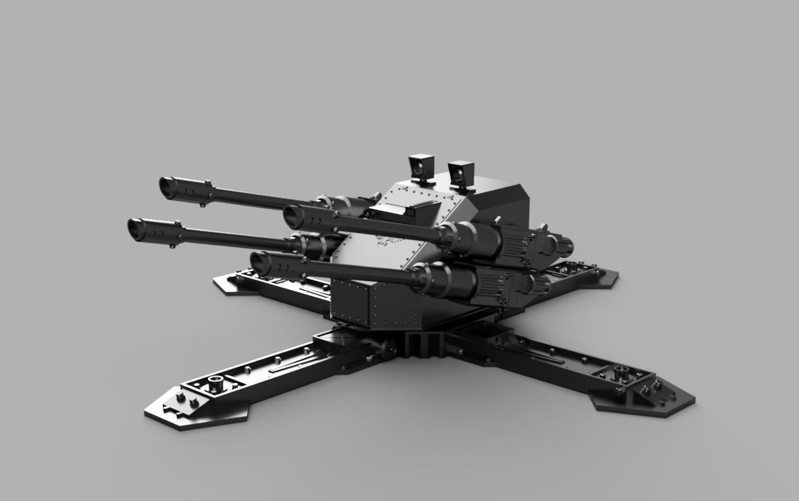 Hydra Weapons Platform 3D model | CGTrader