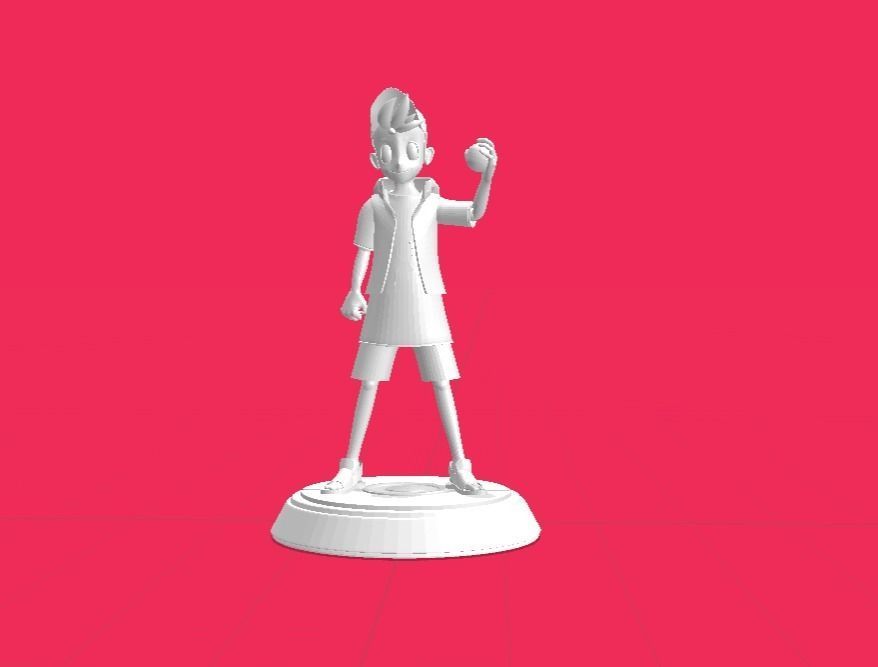 Roy - Pokemon 3D model rigged | CGTrader