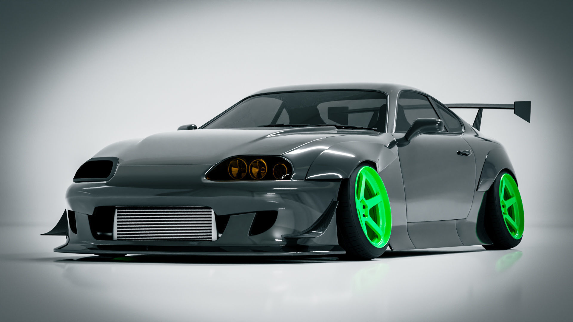 Toyota Supra MK4 Drift Tune 3D model | CGTrader