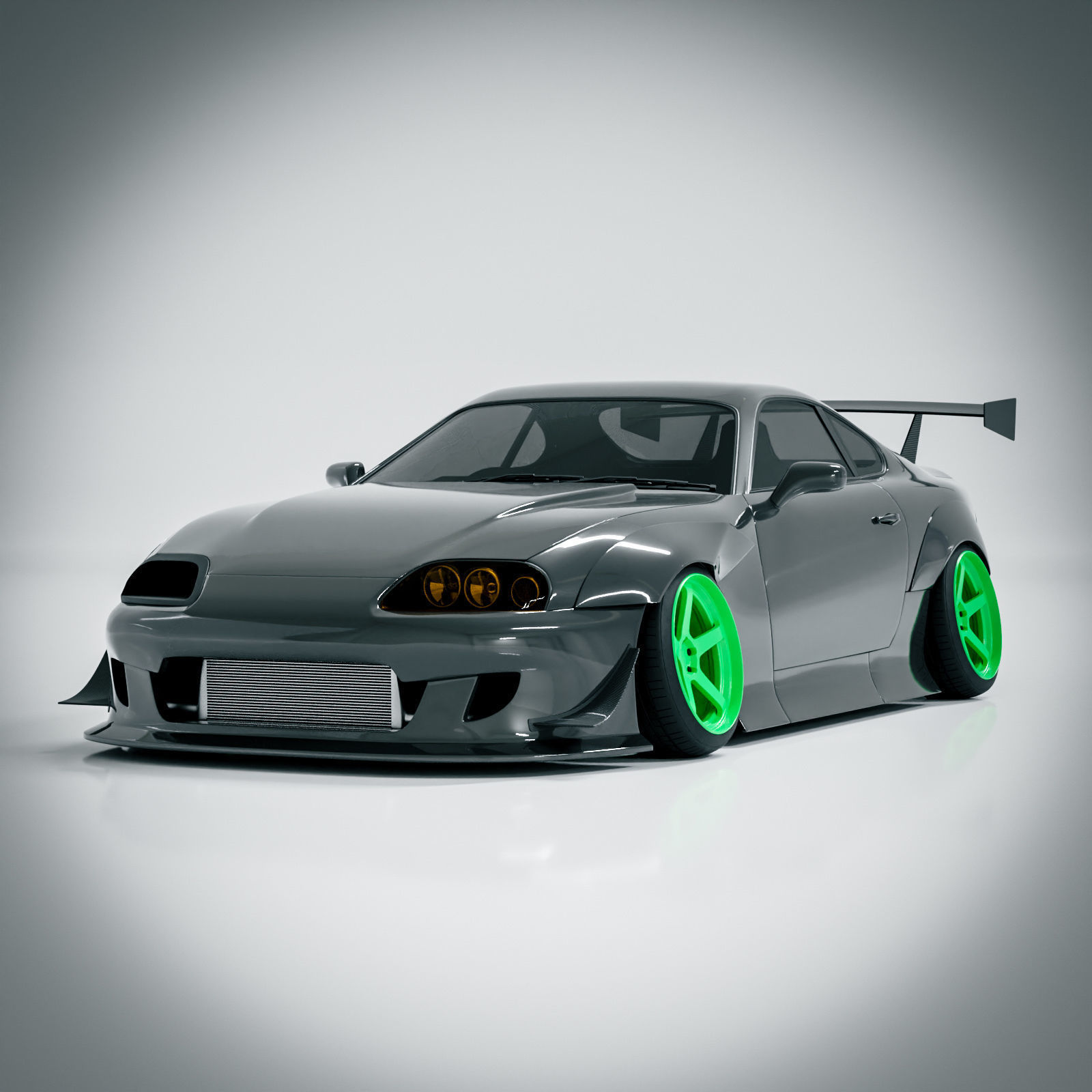 Toyota Supra MK4 Drift Tune 3D model | CGTrader