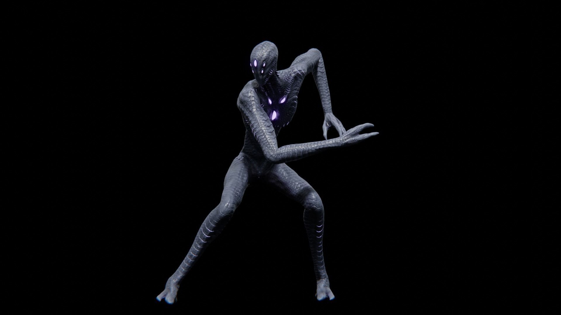 3D model Alien God Entity VR / AR / low-poly | CGTrader