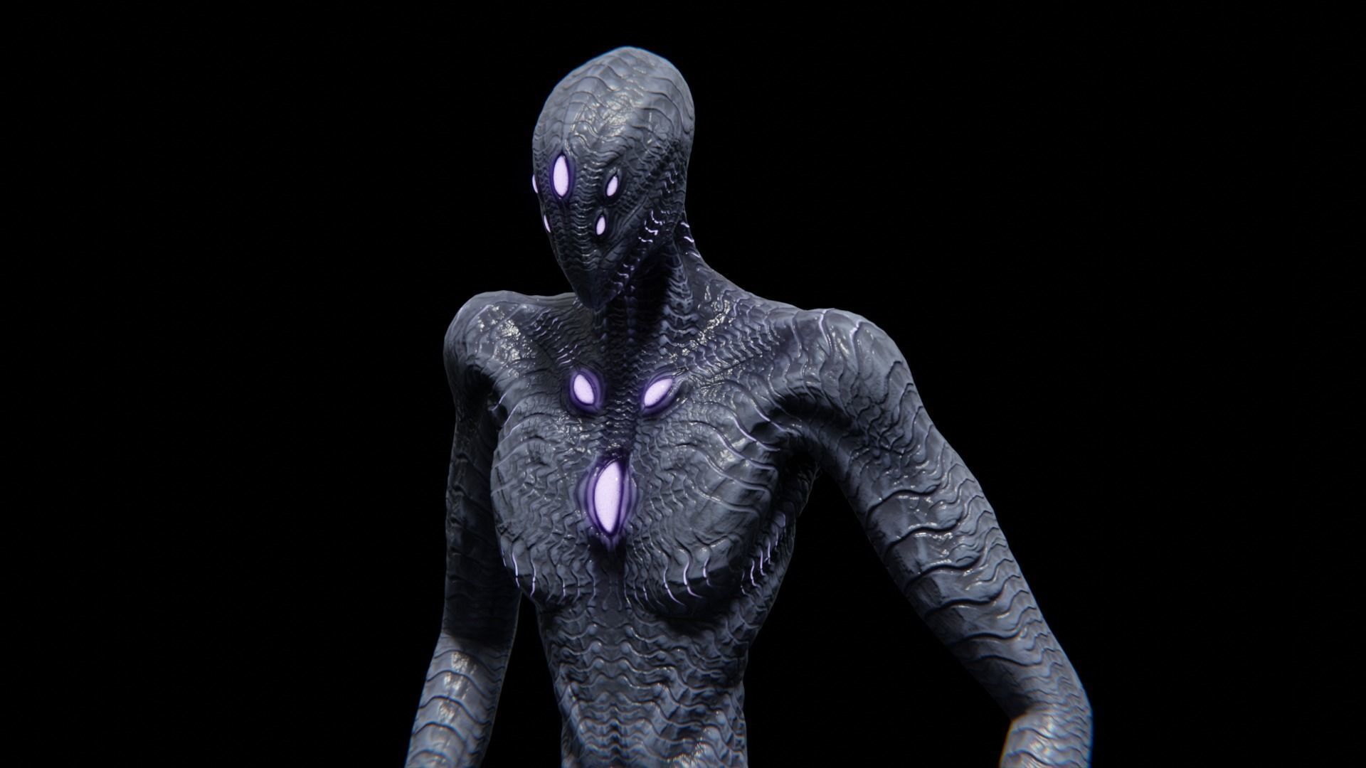 3D model Alien God Entity VR / AR / low-poly | CGTrader