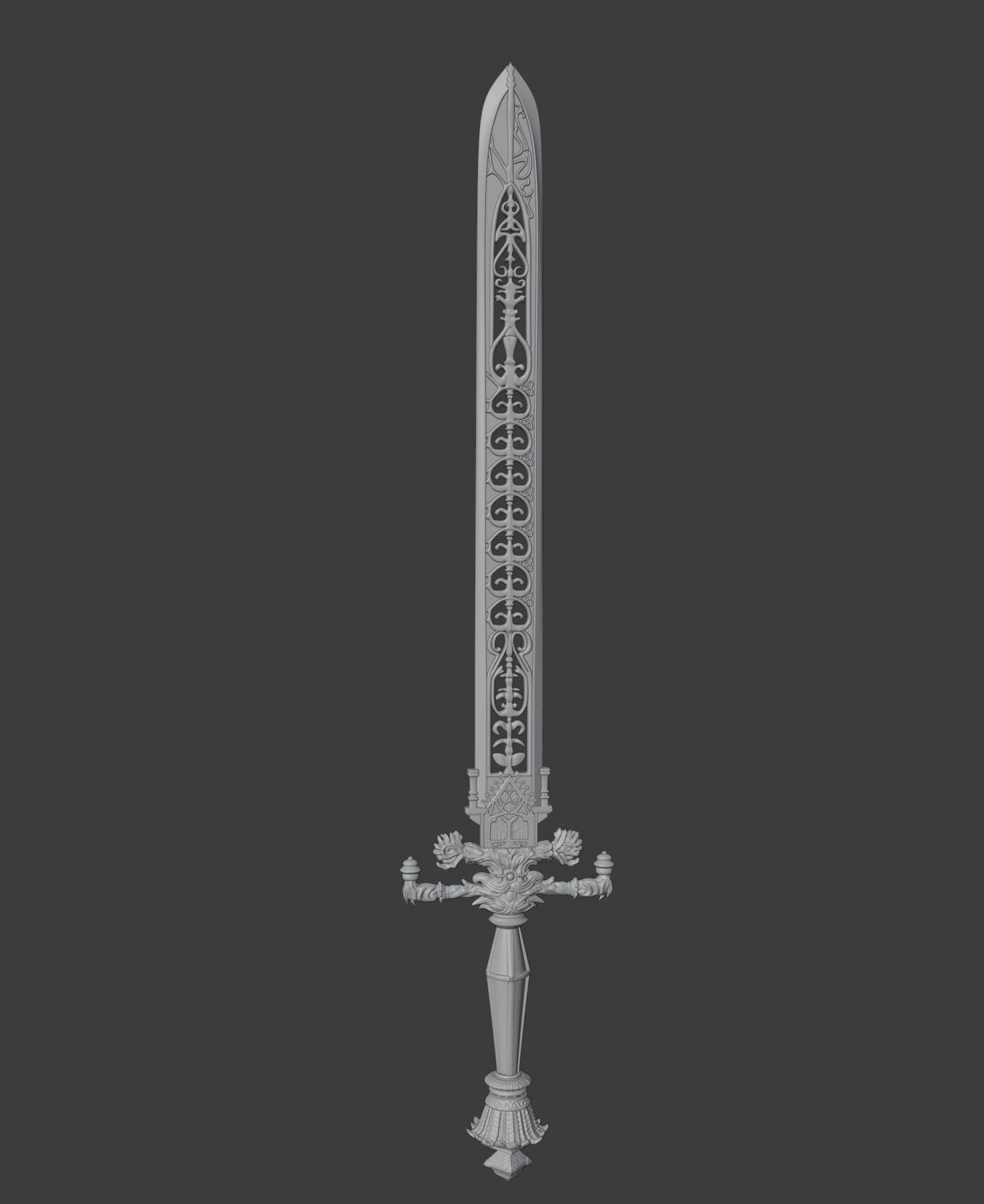 The Sword of Night and Flame from Elden Ring 3D model 3D printable ...