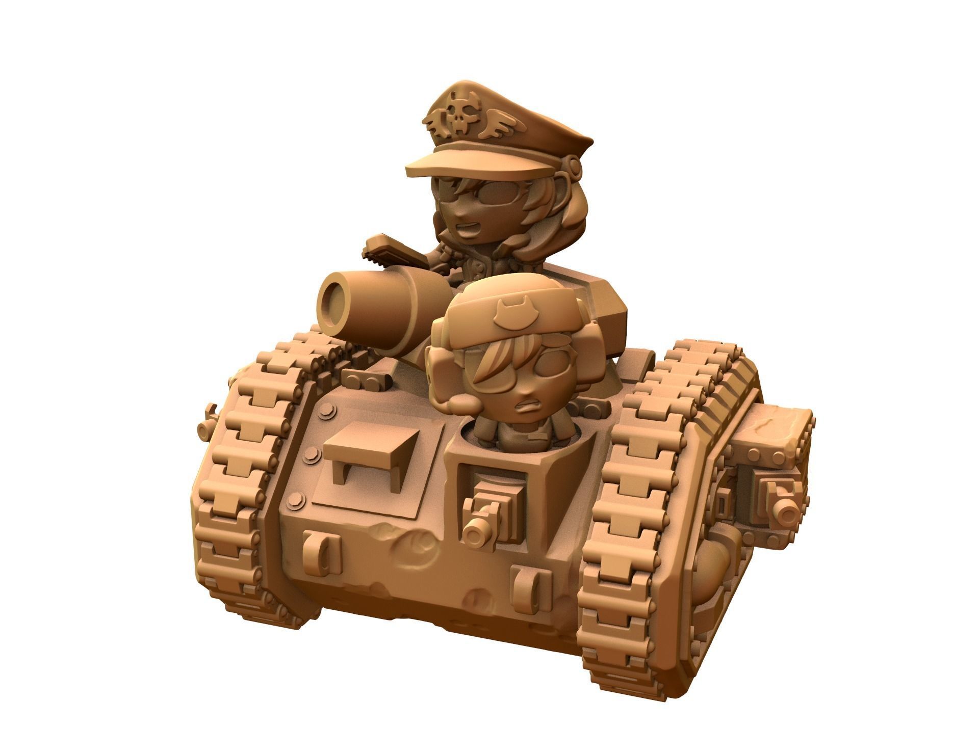 AngerTank 3D model | CGTrader