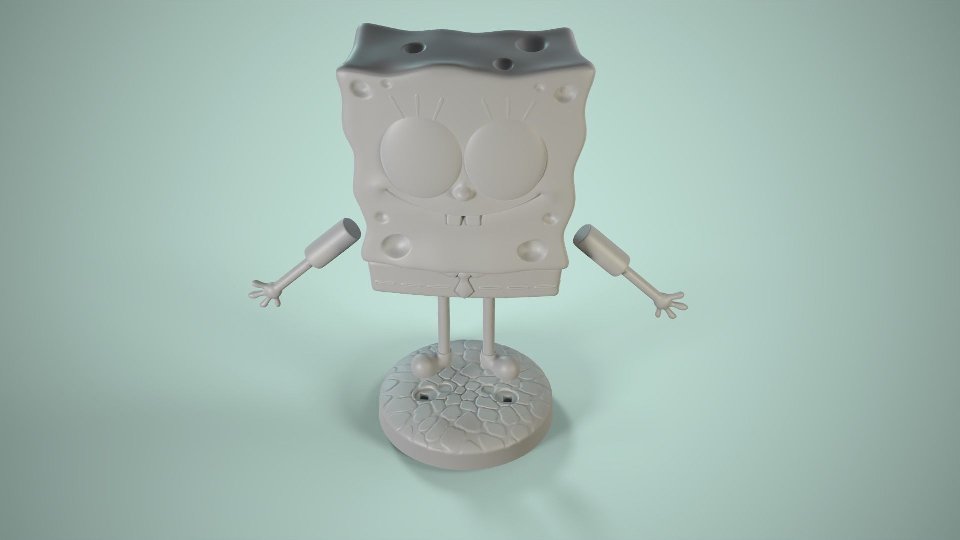 SpongeBob - SquarePants 3D model 3D printable | CGTrader