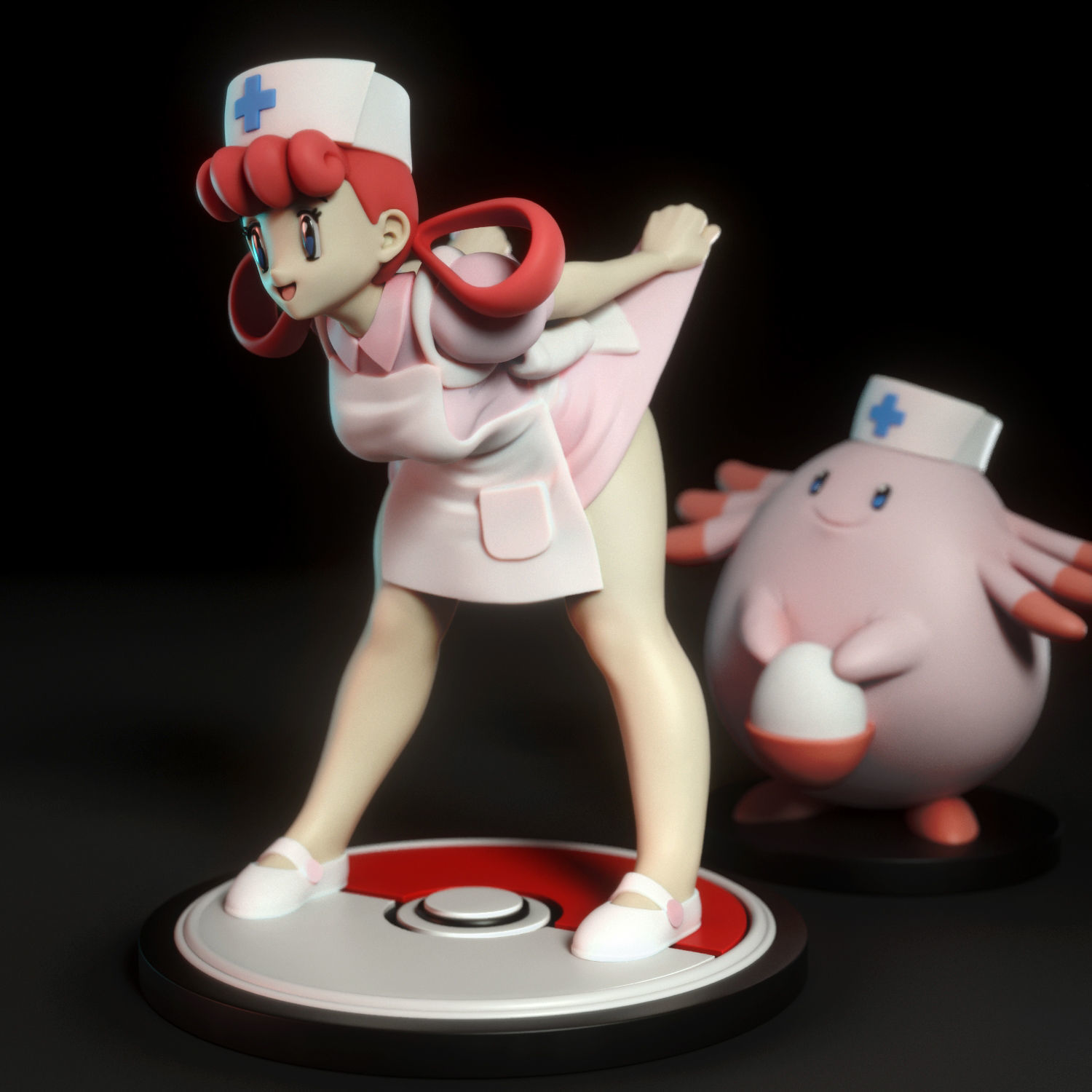 Nurse Joy 3d Model 3d Printable Cgtrader