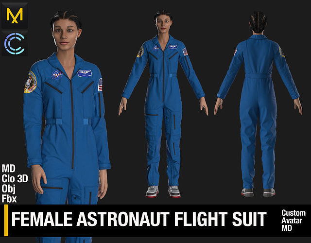 Astronaut Flight Suits And Patches