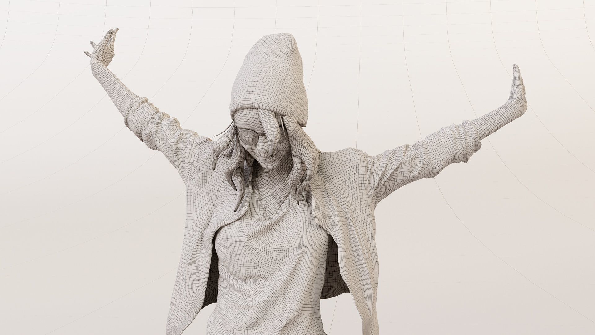 Realistic and Detailed 3D Model of a Young Woman 3D model | CGTrader