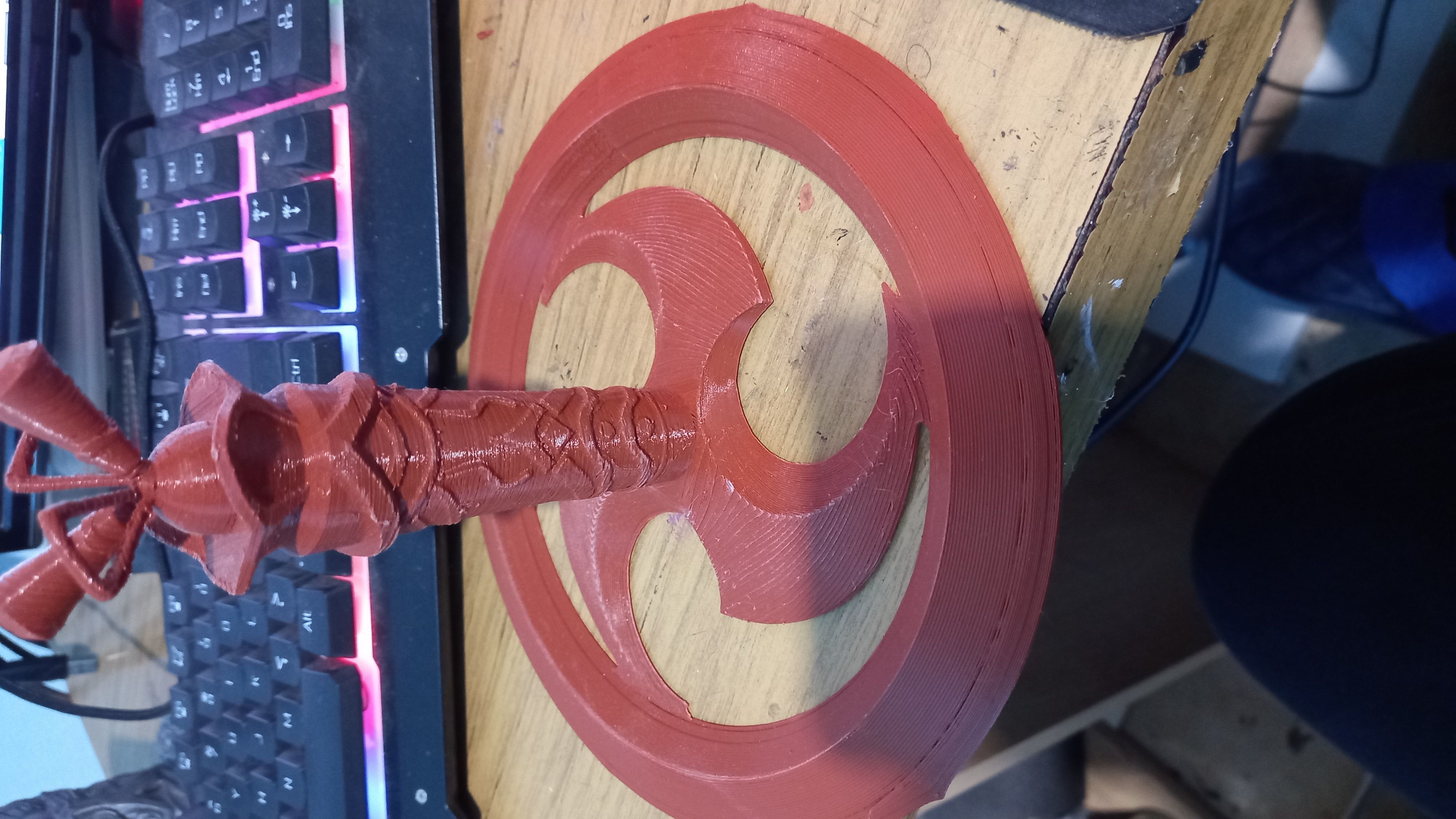 genshin impact catalyst Kagura Verity Yae miko 3D model 3D printable ...