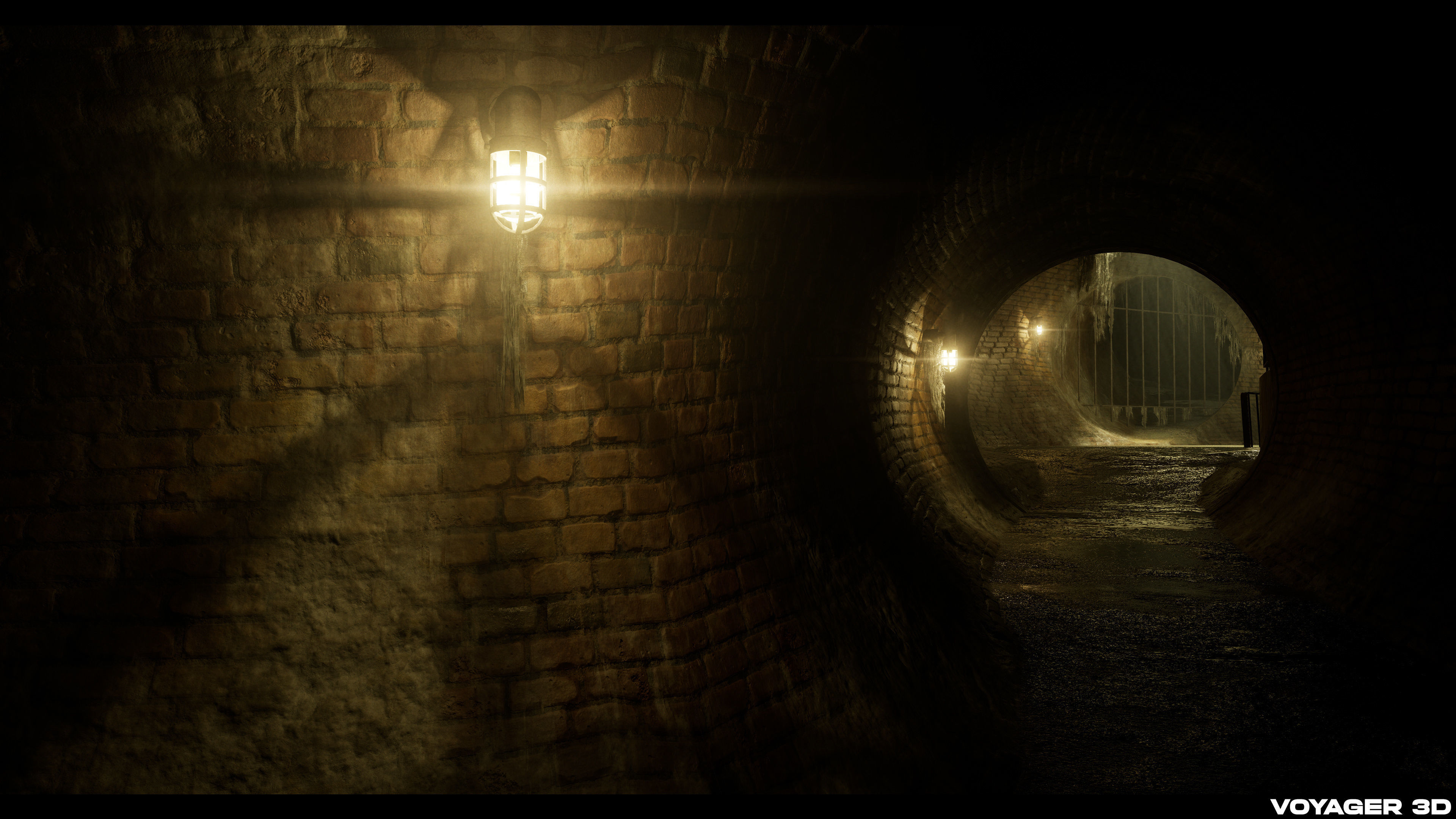 3D model London Sewer Modular Pack VR / AR / low-poly | CGTrader