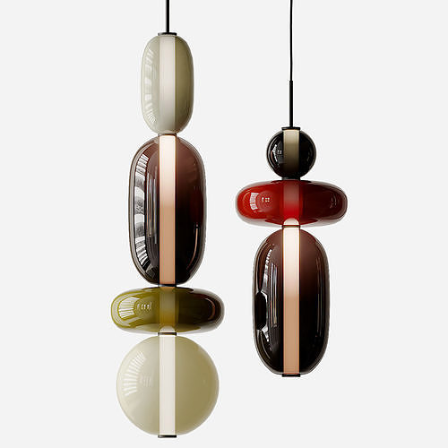 Pebbles Pendant Lighting from Bomma 3D model | CGTrader