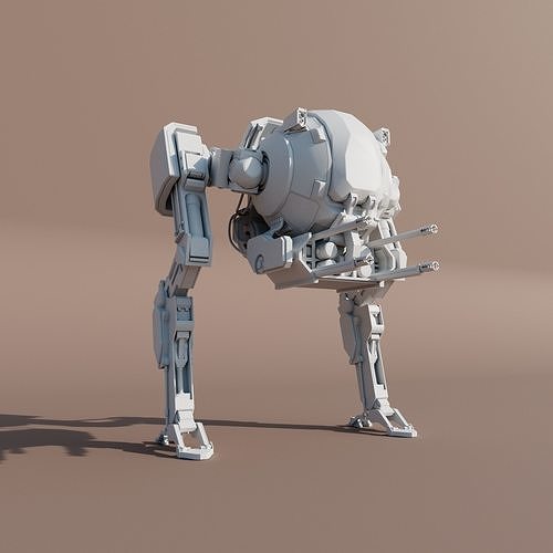 Cyberpunk Mech Suit 3D model | CGTrader