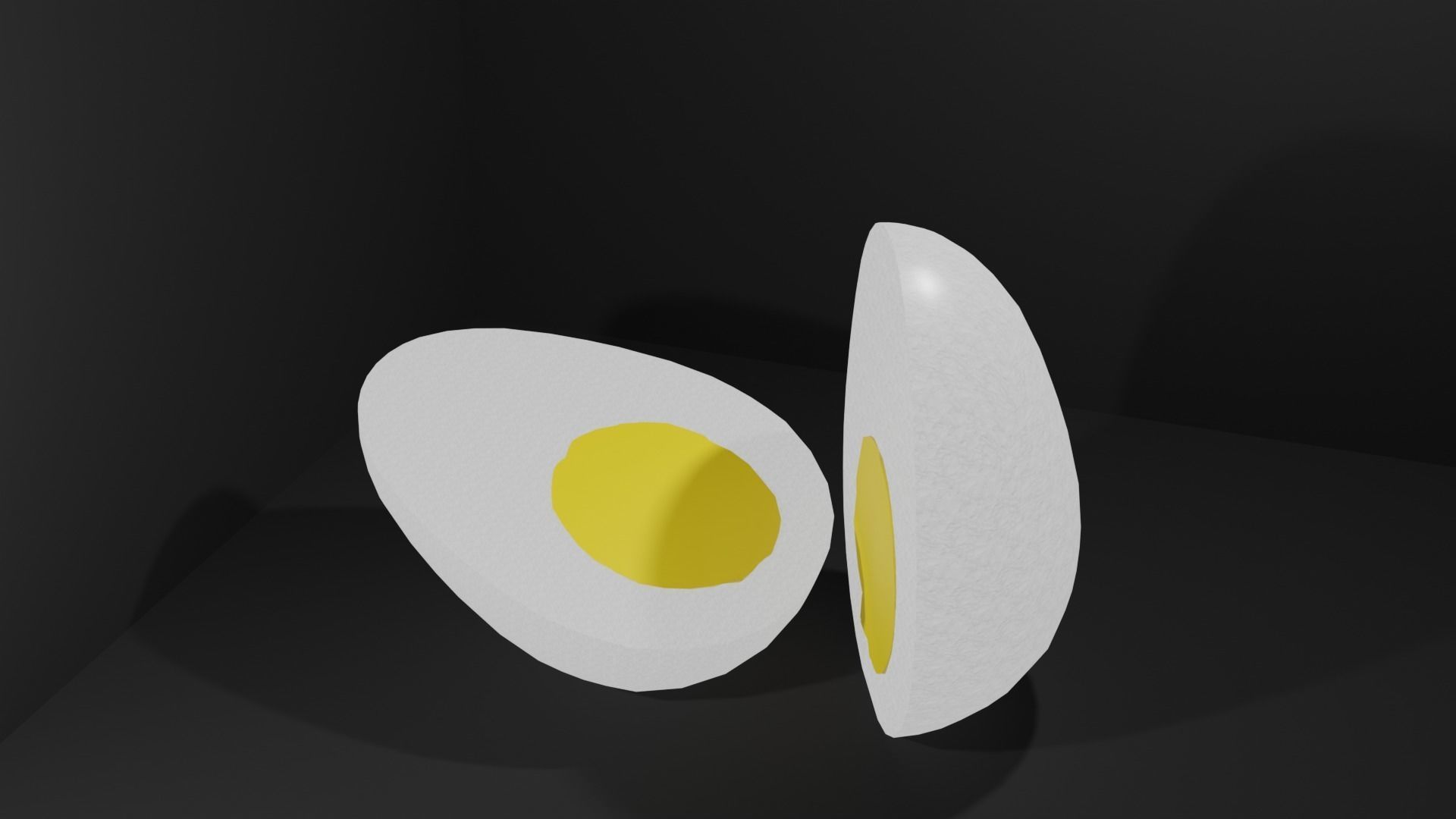 3D model Egg Model for Godot 4 VR / AR / low-poly | CGTrader