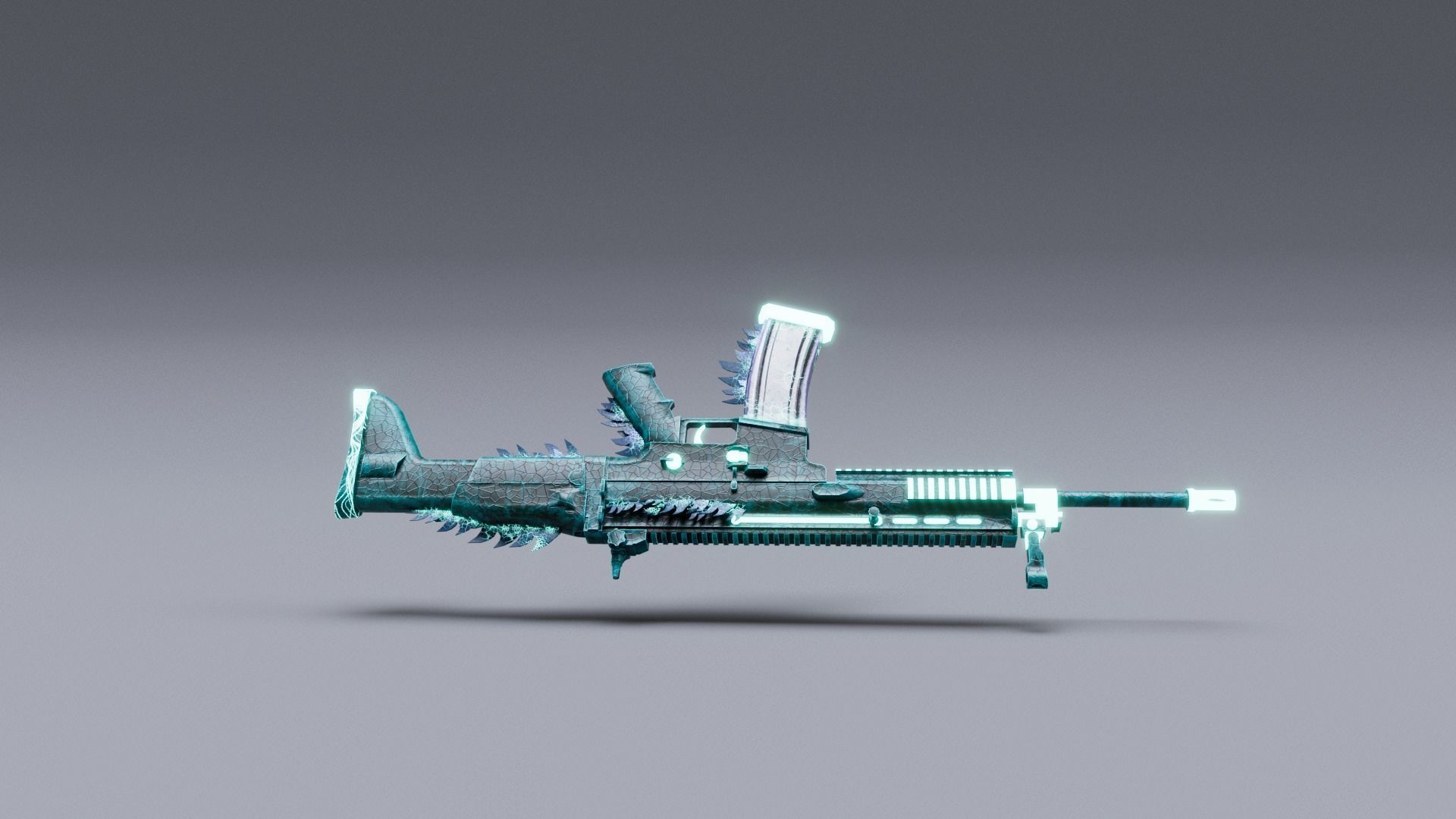 3D model Weapon SCARL GODZILLA VR / AR / low-poly | CGTrader