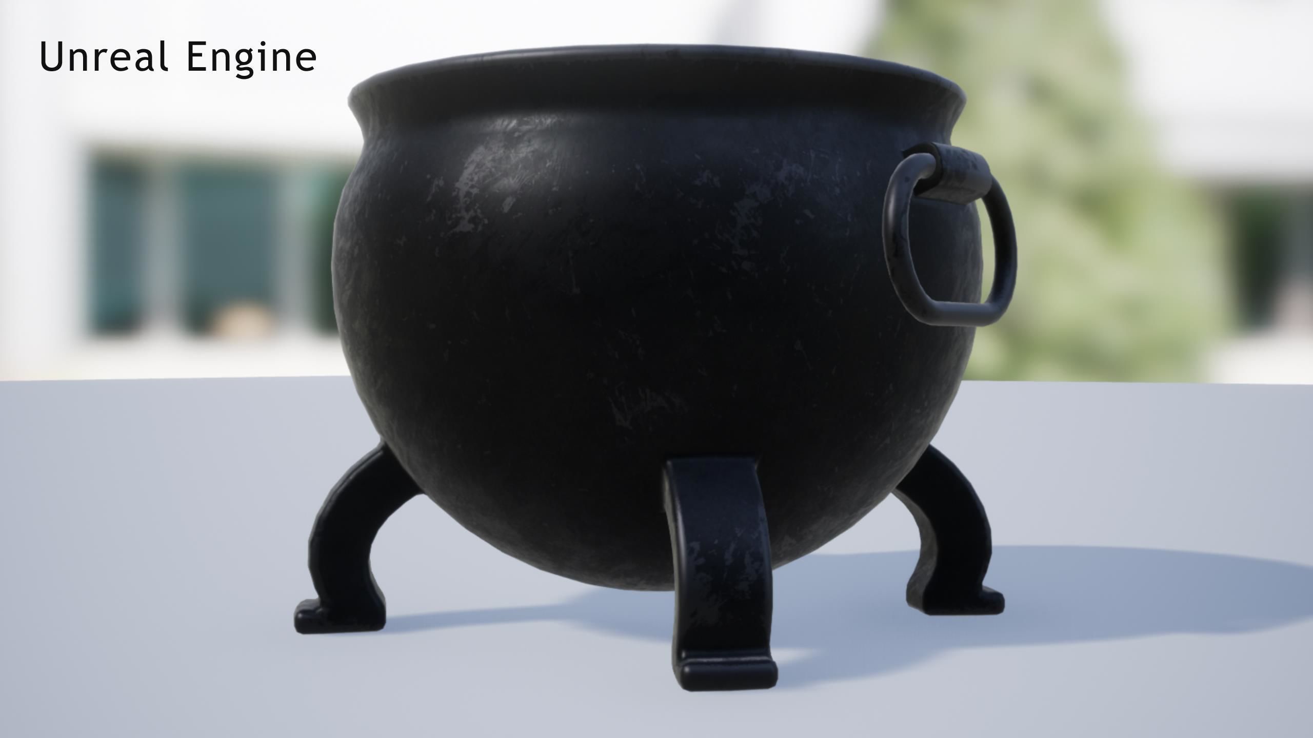 3D model Cauldron VR / AR / low-poly | CGTrader