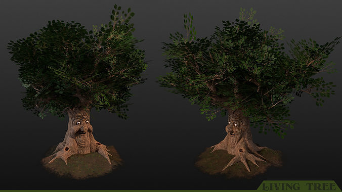 3D model Living Tree VR / AR / low-poly | CGTrader