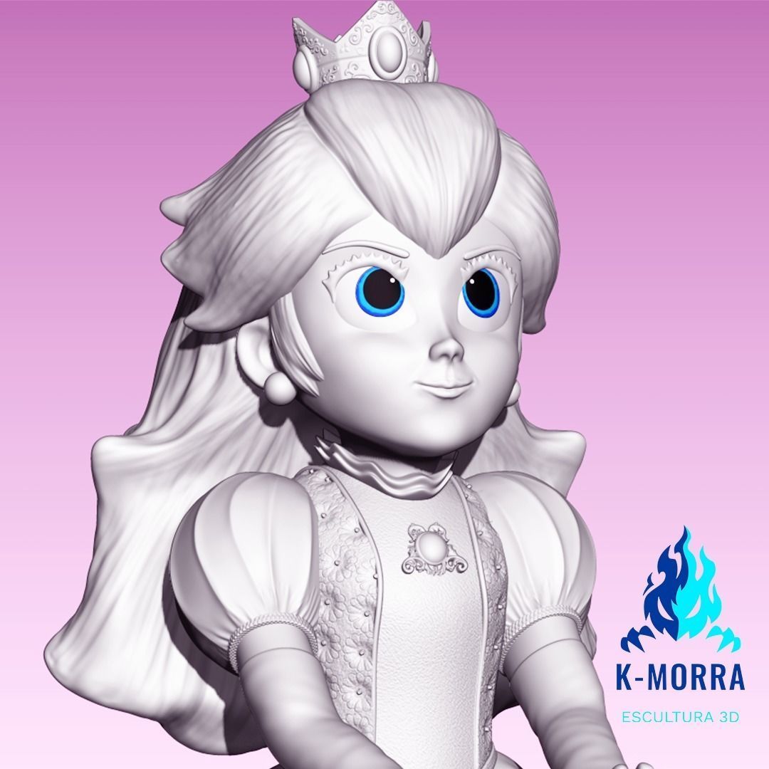 Peach controller Holder 3D model 3D printable | CGTrader