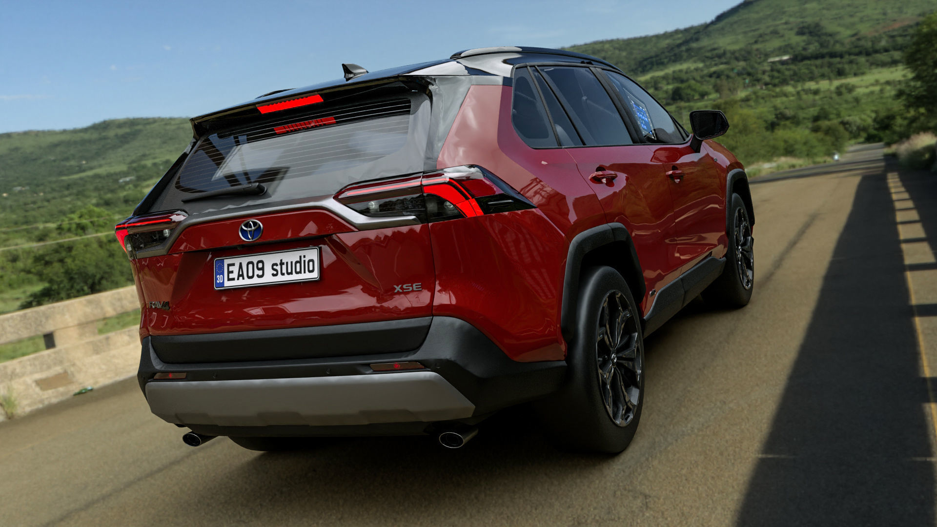2022 Toyota RAV4 XSE Hybrid 3D model | CGTrader