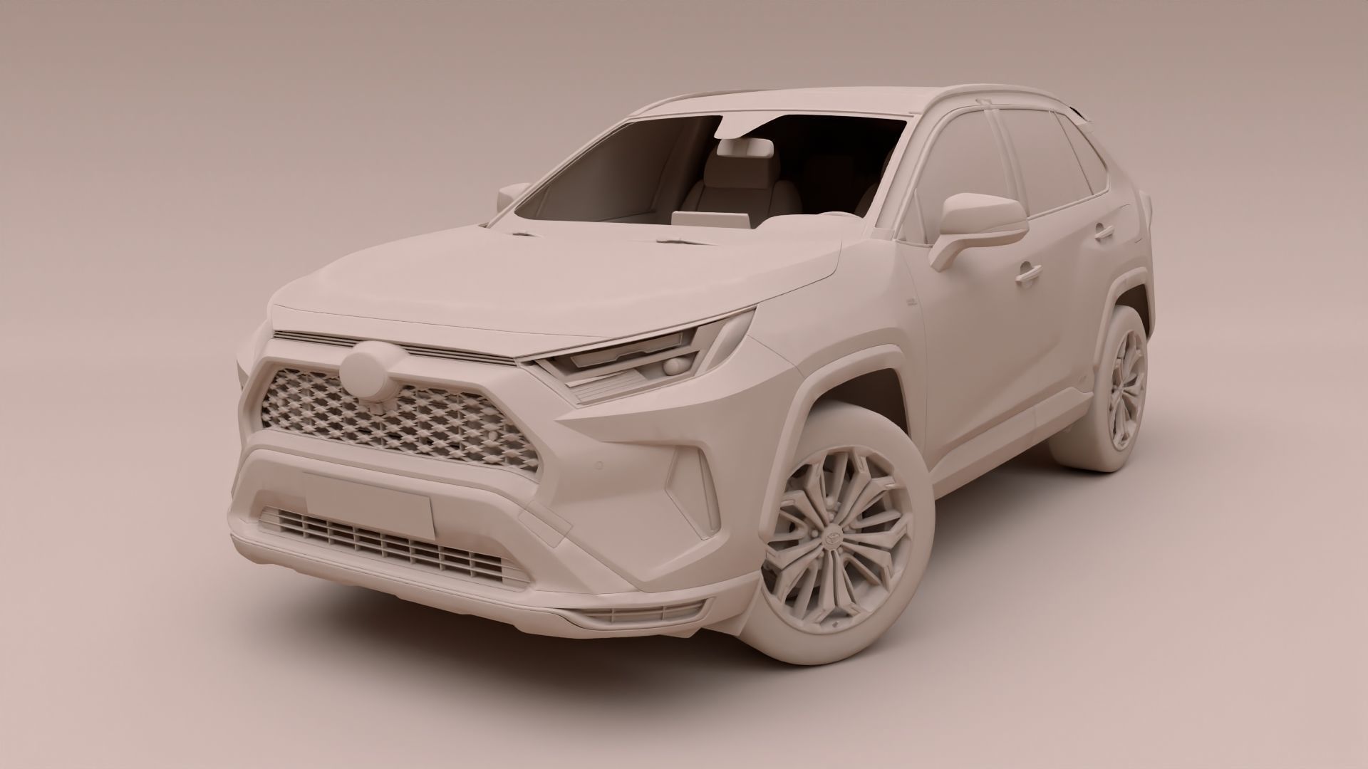 2022 Toyota RAV4 XSE Hybrid 3D model | CGTrader