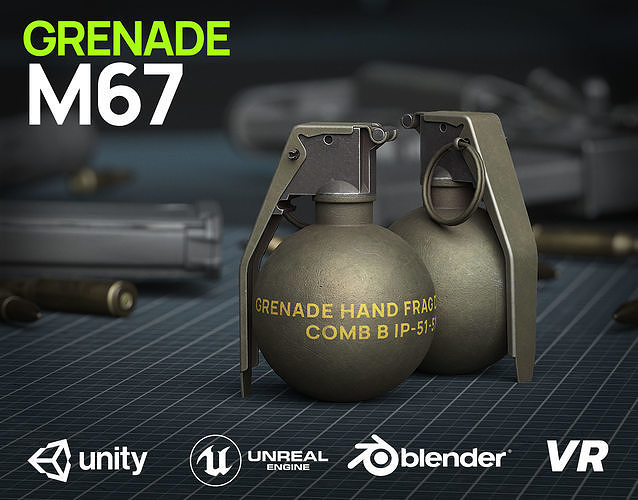 Modern Frag Grenade