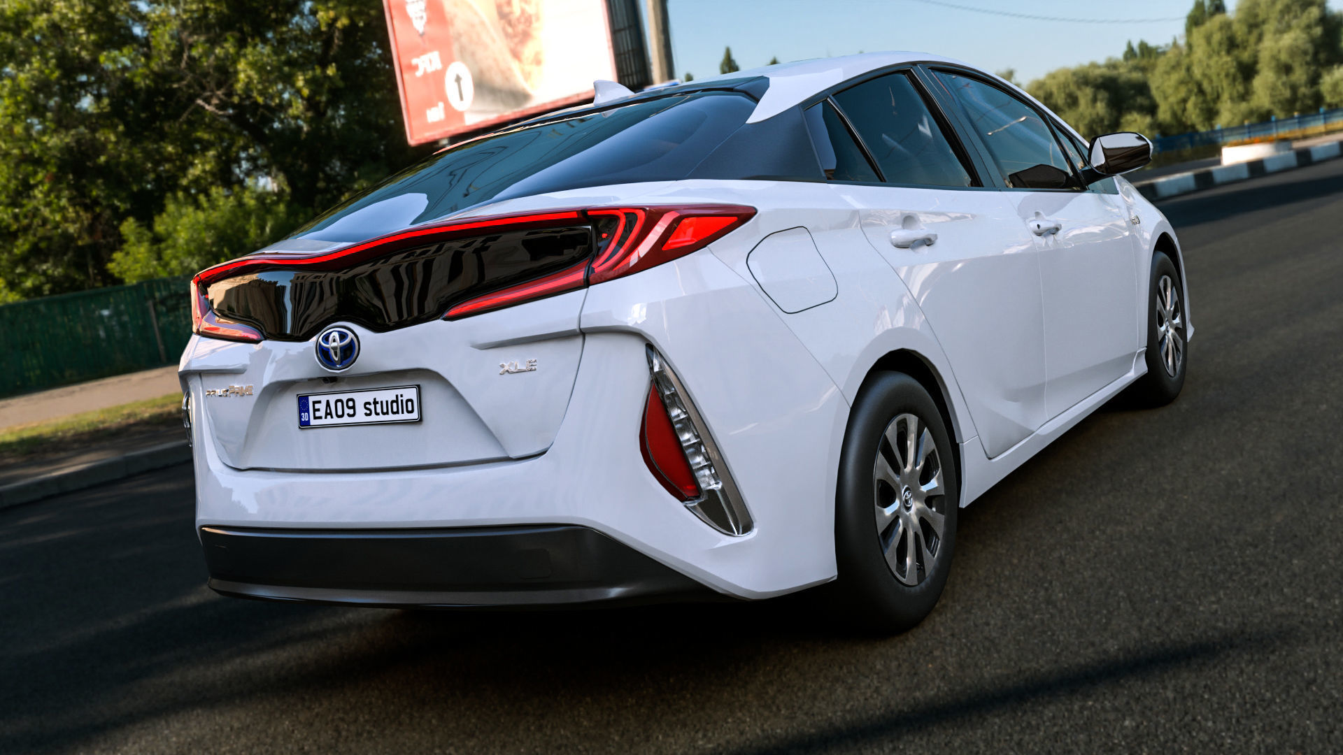2022 Toyota Prius Prime 3D model | CGTrader