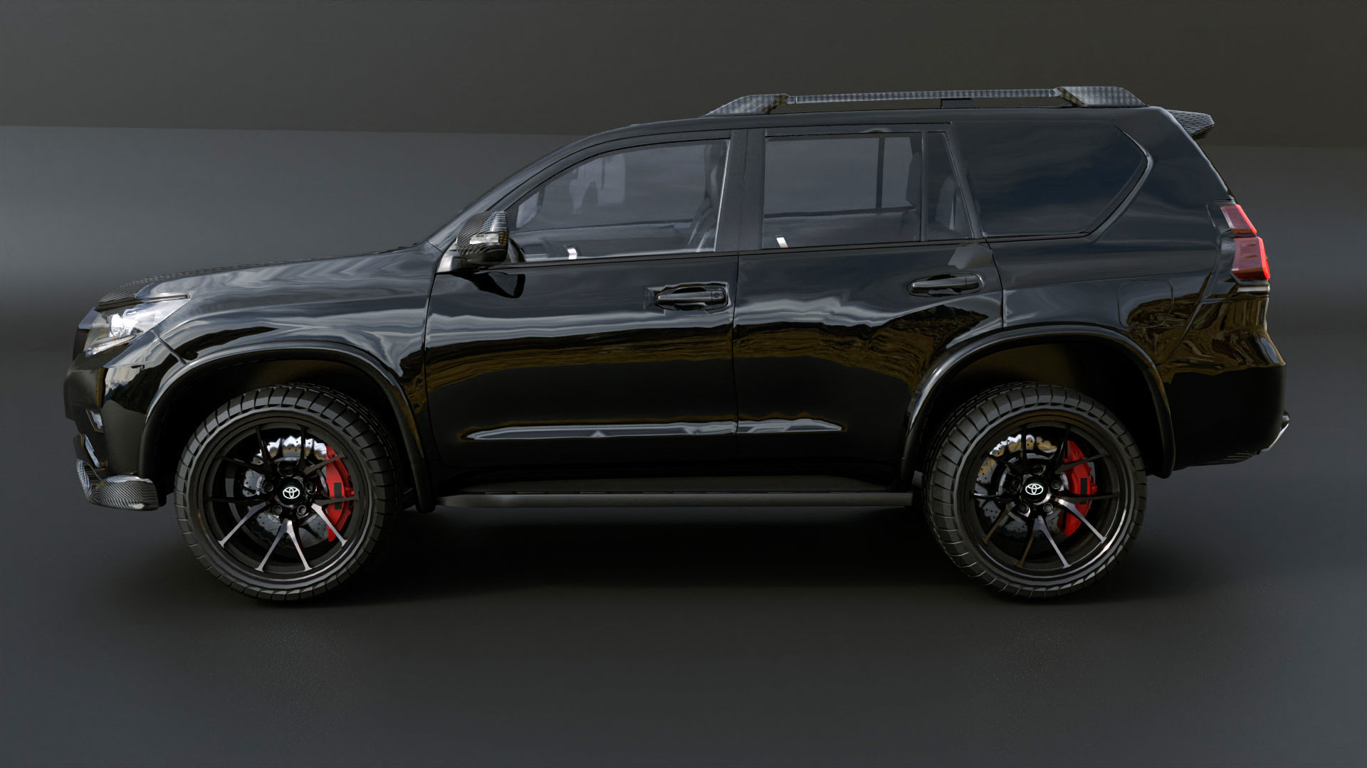 2022 Toyota Prado VXL OFFROAD Tuned 3D model | CGTrader
