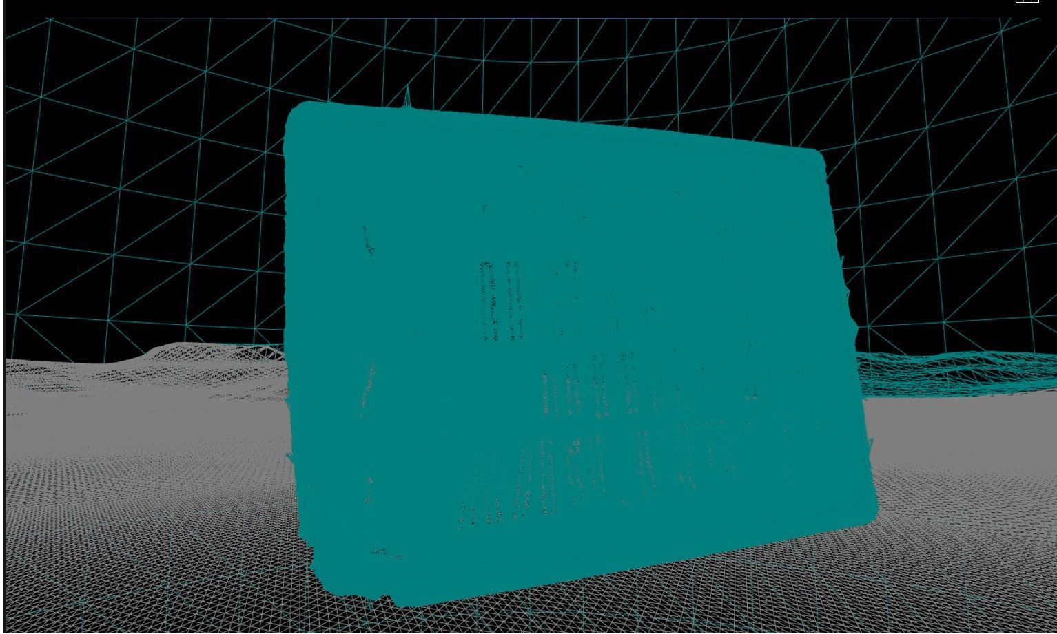 Warning inscription 3D model | CGTrader