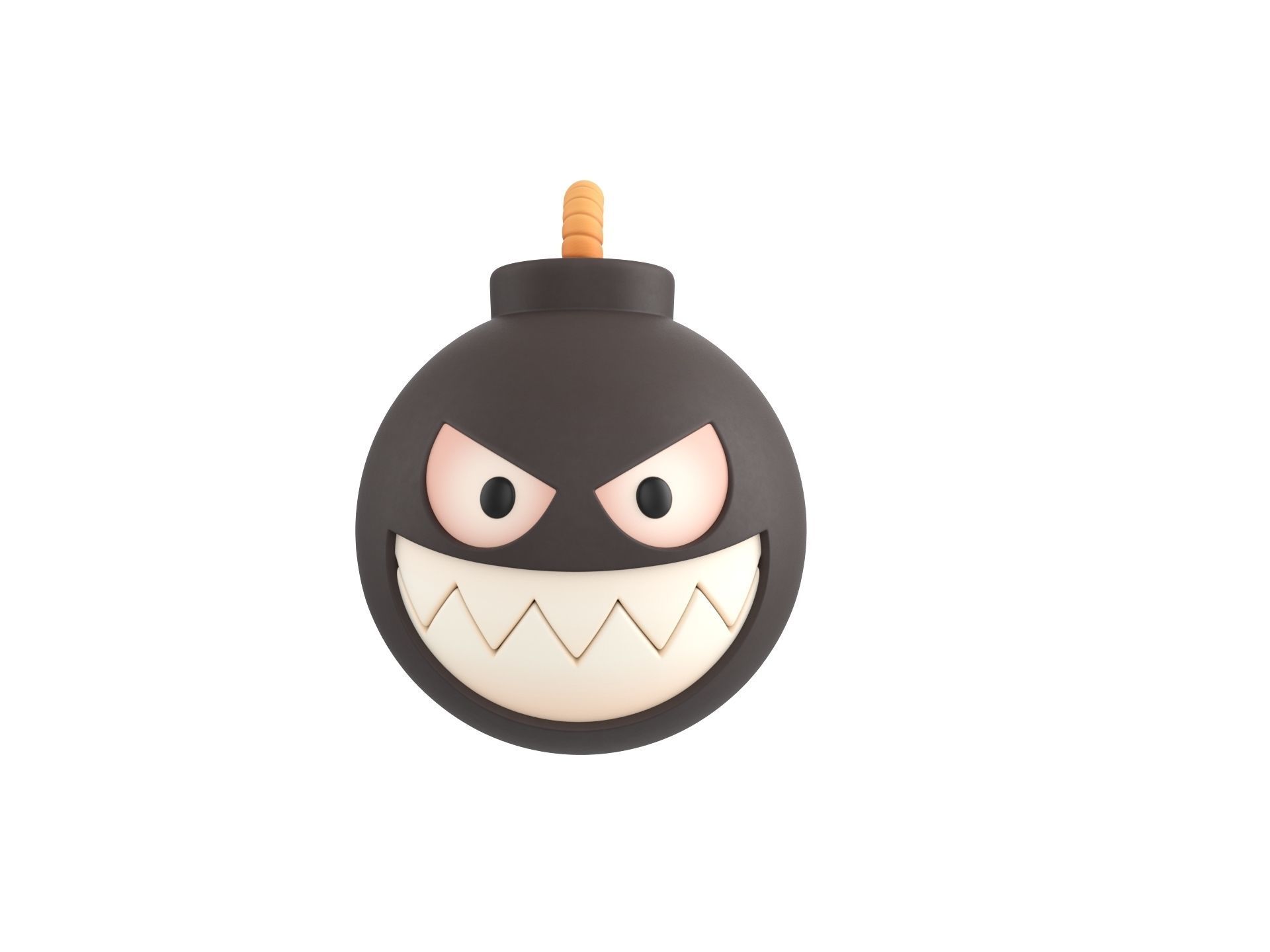 Character239 Bomb Monster 3D model | CGTrader