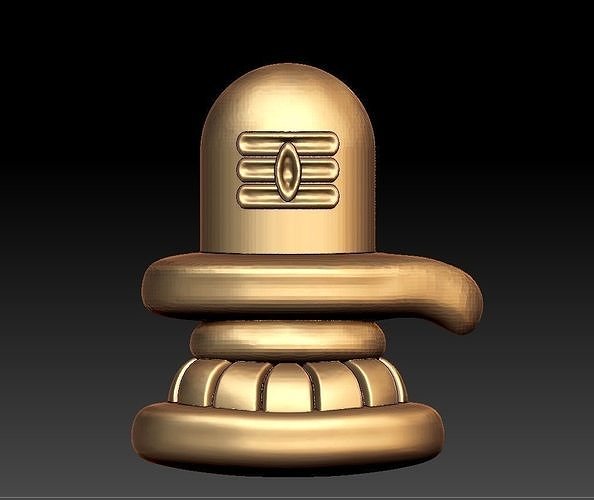 SIVALINGAM PENDENT 3D model 3D printable | CGTrader