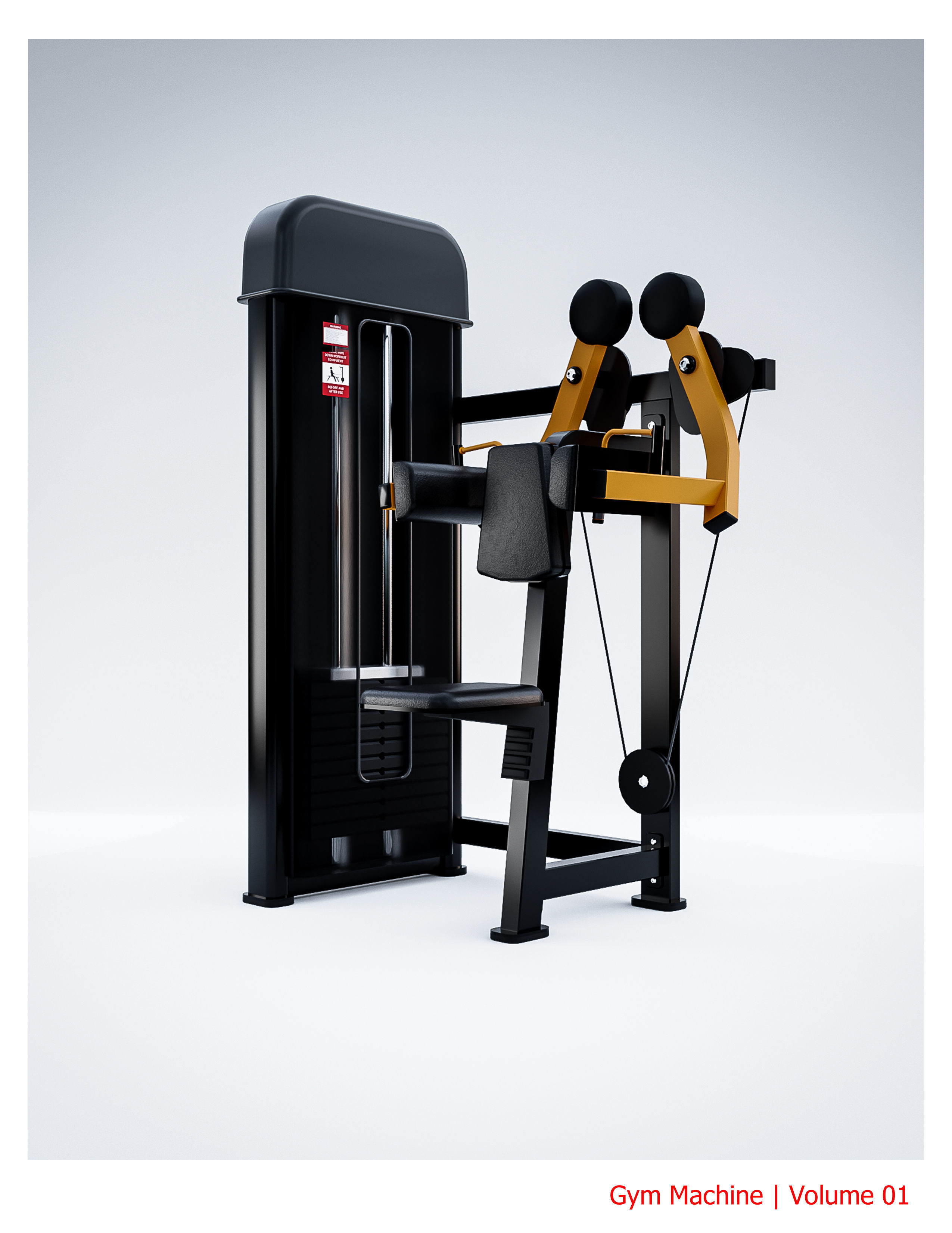 3D model 10 Gym Equipmen Blender - Fbx -Obj VR / AR / low-poly | CGTrader