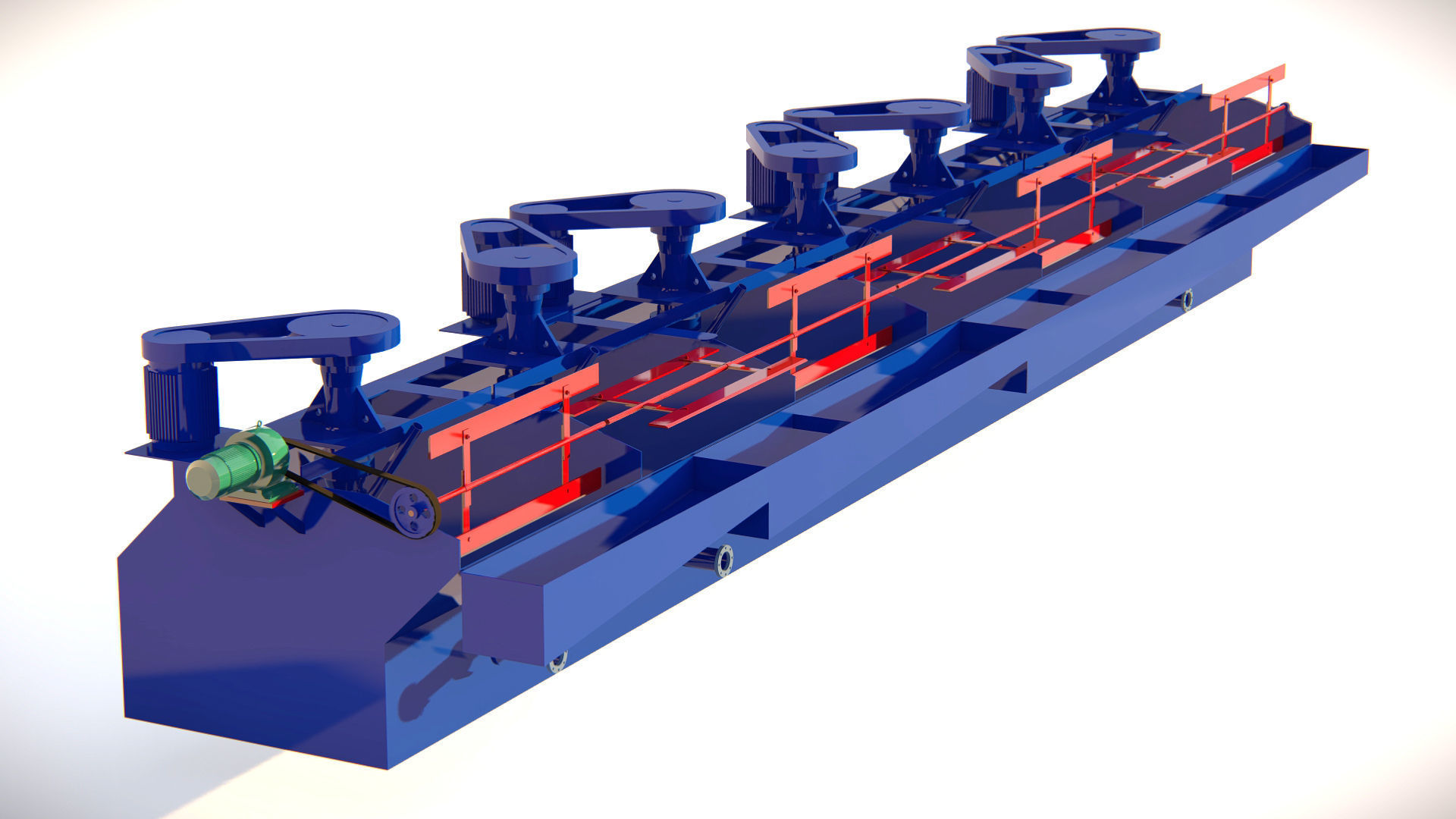 flotation machine 3D model | CGTrader