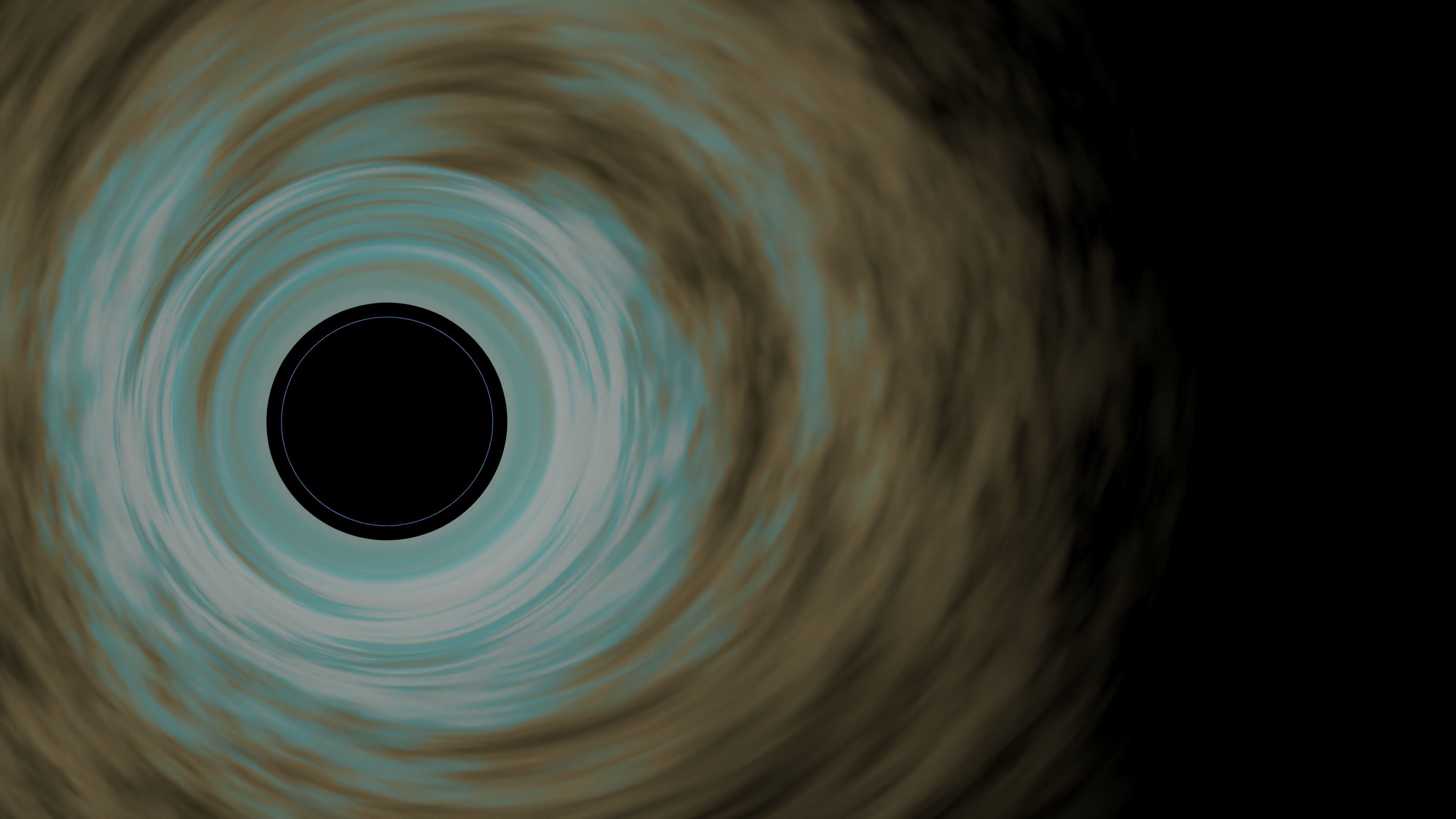 3D model 3D Black Hole Model Exploration of Space-Time Distortion VR ...