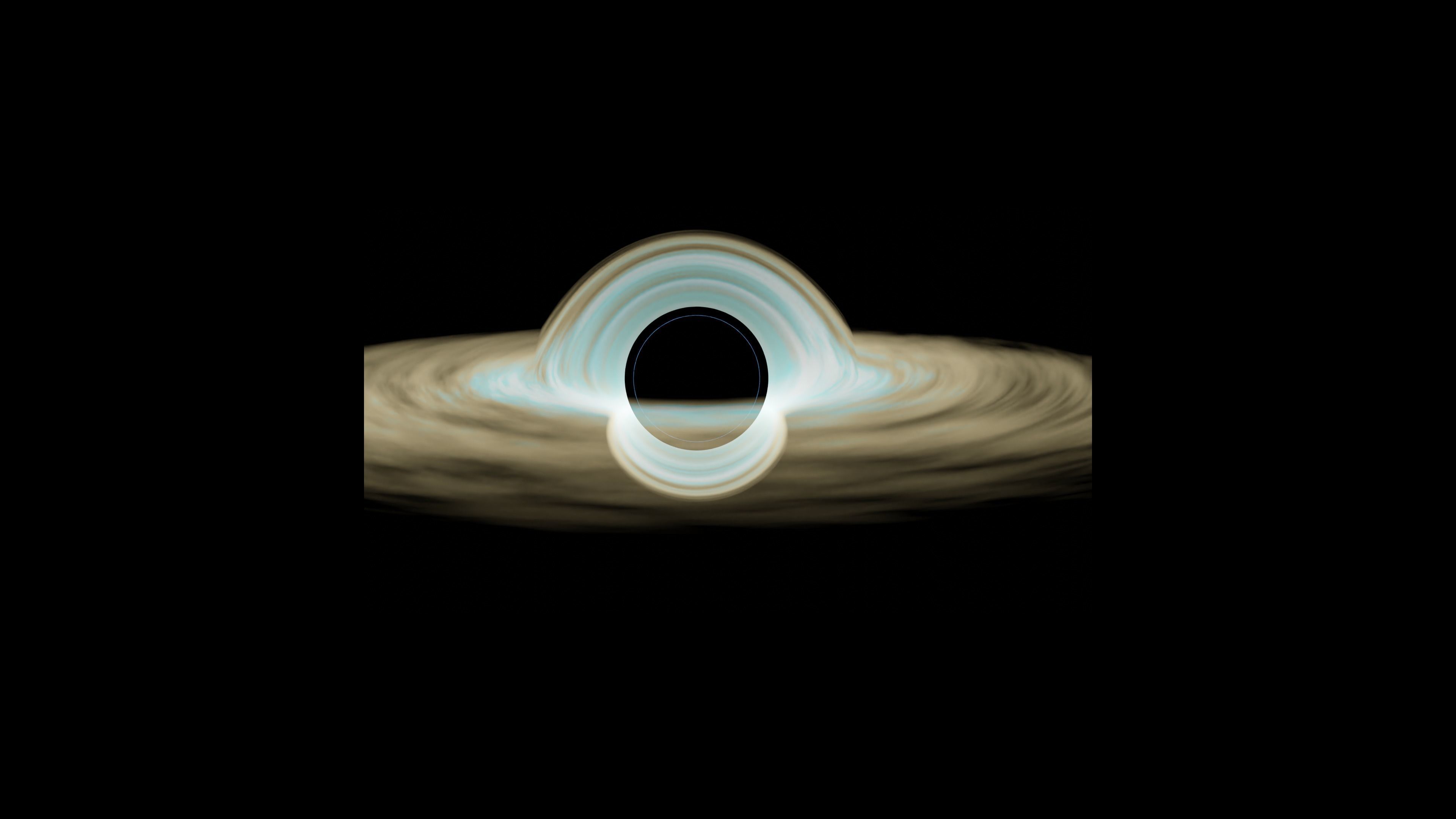 3D model 3D Black Hole Model Exploration of Space-Time Distortion VR ...