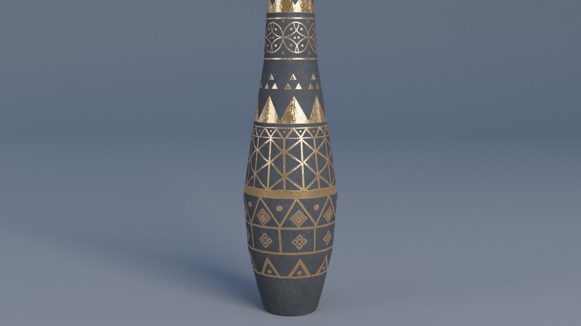 3D model Decorative Vase Low-poly VR / AR / low-poly | CGTrader