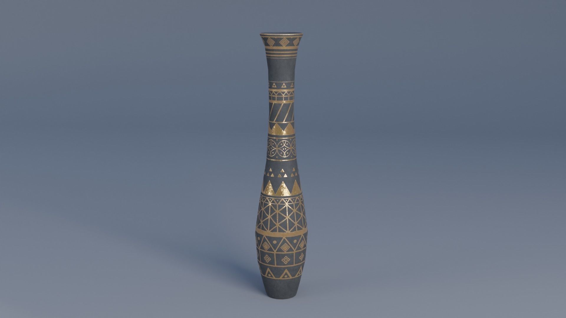 3D model Decorative Vase Low-poly VR / AR / low-poly | CGTrader